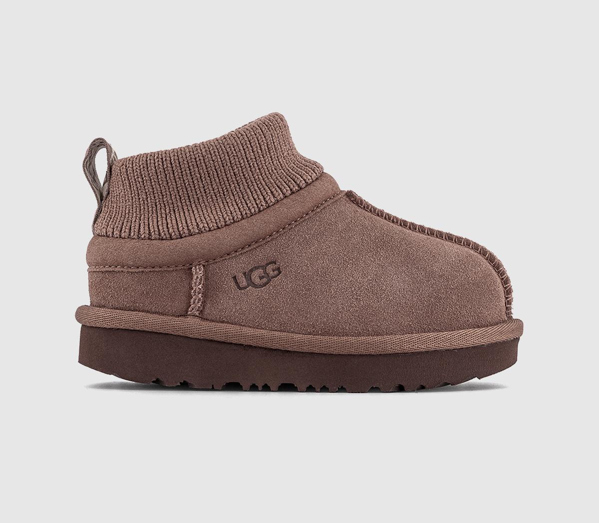UGG Classic Ultra Stretch Cuff Toddler Boots Rocky Oak - UGG Ultra Mini ...