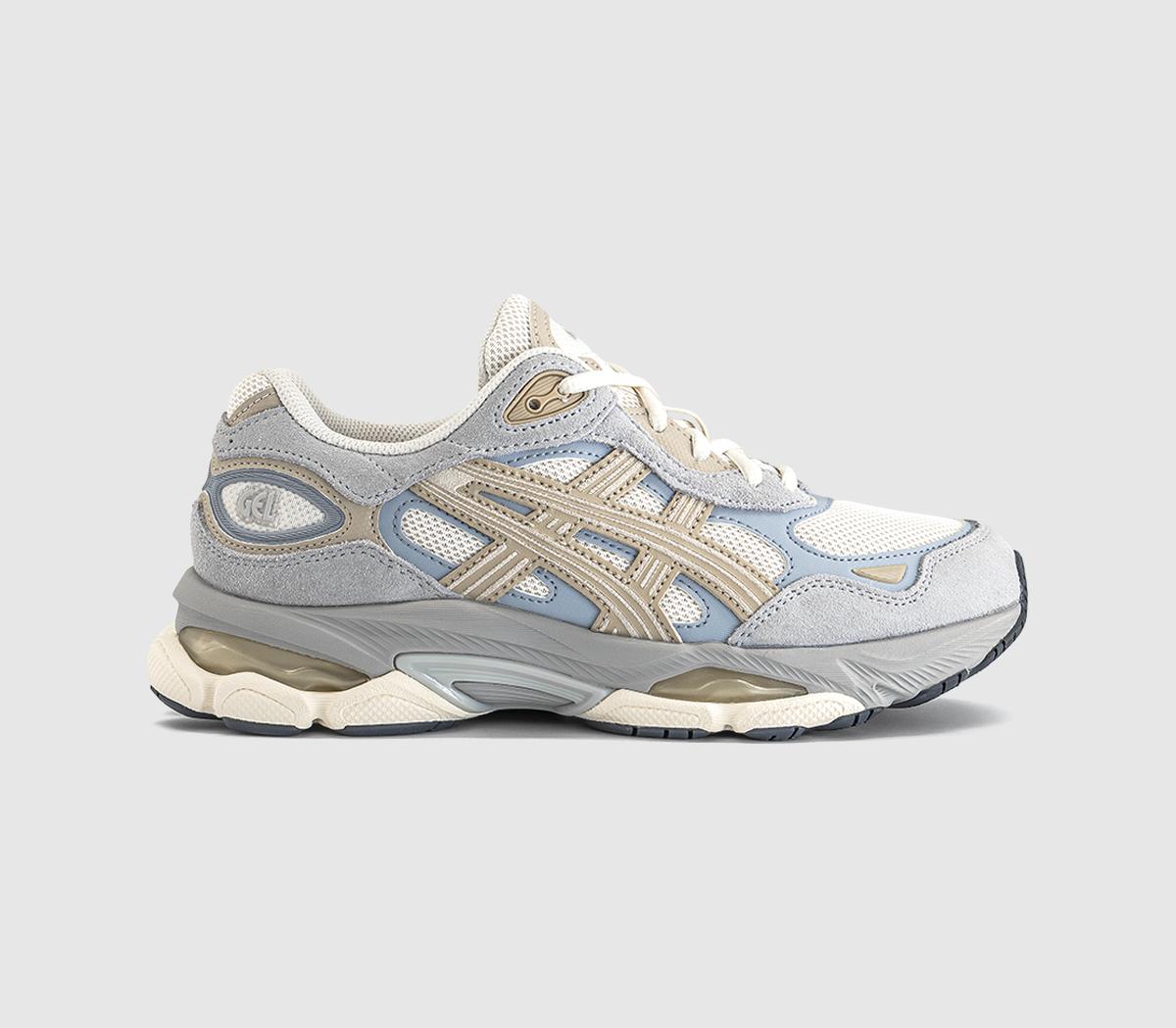 Click here for ASICS Womens Gel Nyc 2.0 Trainers White Cream  6 prices
