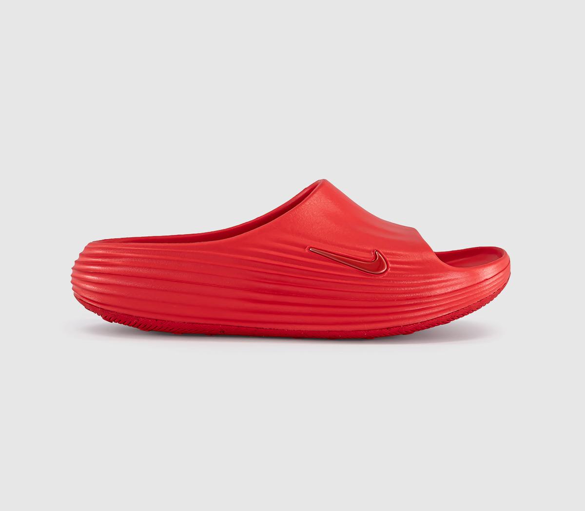 Click here for Nike Mens Reactx Rejuven8 Sliders Light Crimson Li... prices