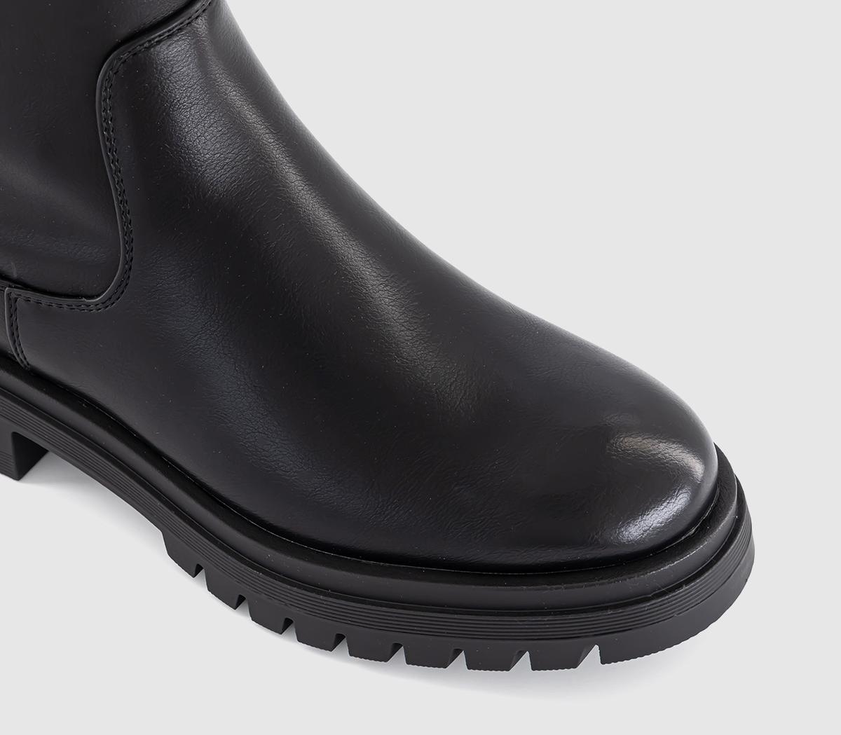 OFFICE Acer Stretch Ankle Boots Black - Women's Ankle Boots