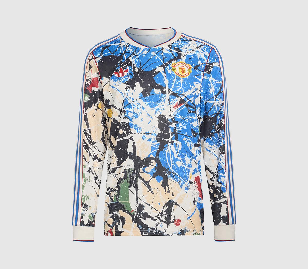 Click here for adidas Mens Mufc x The Stone Roses Jersey Longslee... prices