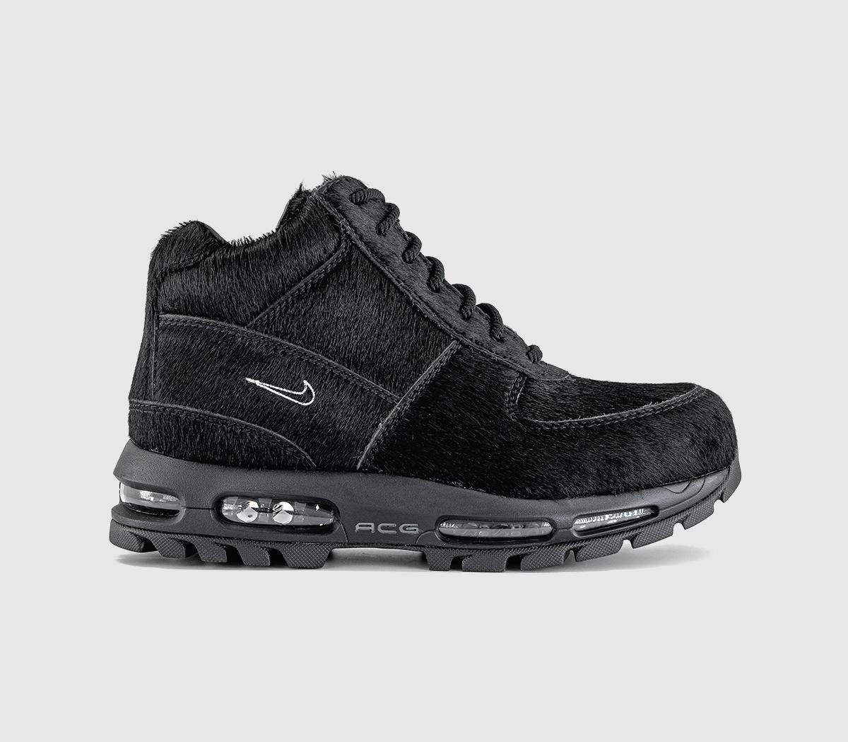Click here for Nike Mens Air Max Goadome Trainers Black Black Bla... prices