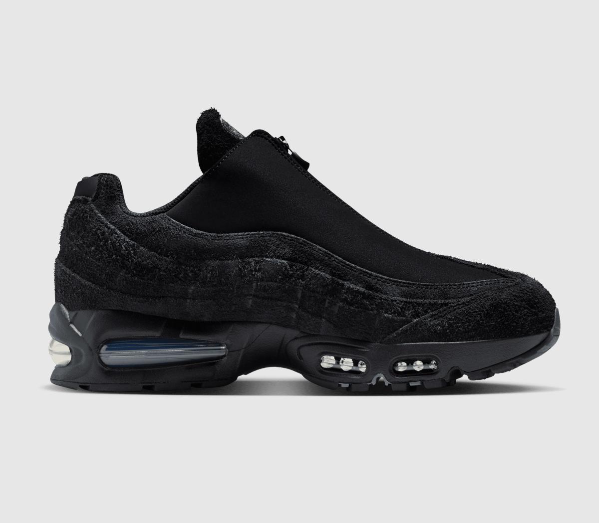 Click here for Nike Air Max 95 Zip Trainers Black Anthracite Mtlc... prices