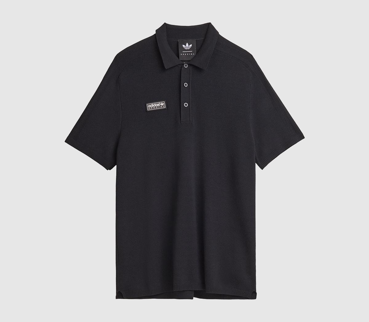 Click here for adidas Boys Bispham Spzl Polo Shirt Black prices