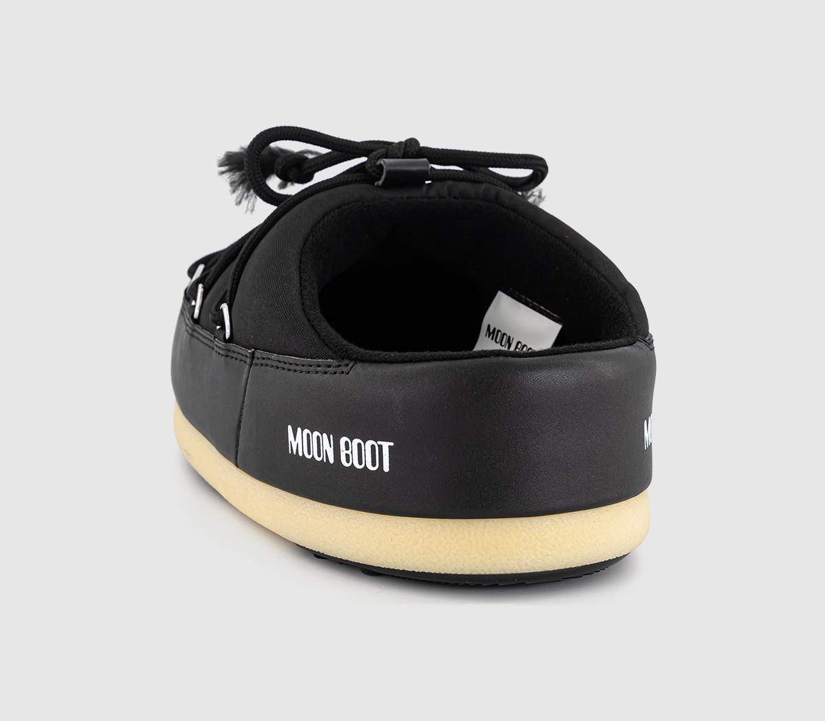 Moon Boot EVX Mules Black - Flat Shoes for Women