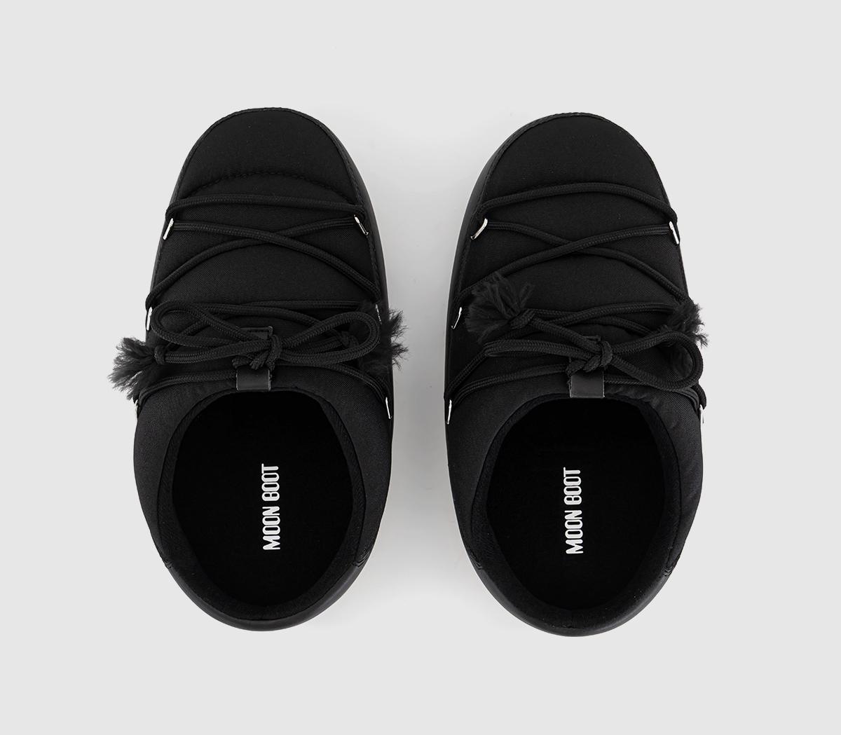 Moon Boot EVX Mules Black - Flat Shoes for Women