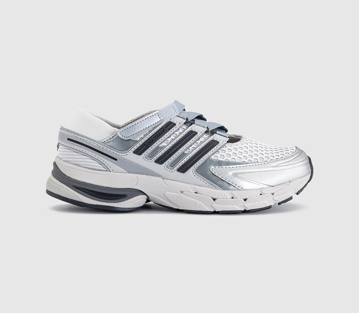 Click here for adidas Womens Adistar Mary Jane Trainers Grey Meta... prices