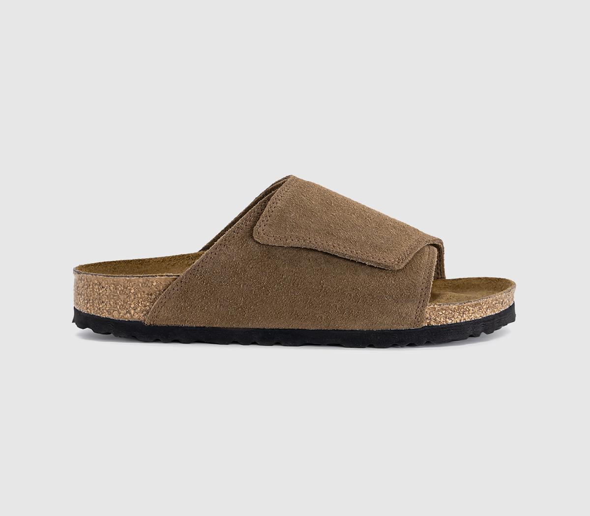 Click here for Birkenstock Womens Solana Slides Dark Tea In Brown... prices