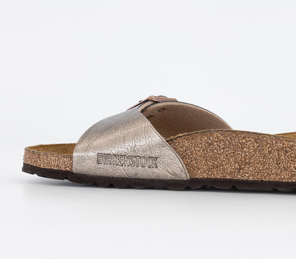 BIRKENSTOCK Madrid 1 Bar Mule Sandals Graceful Taupe - Women’s Sandals