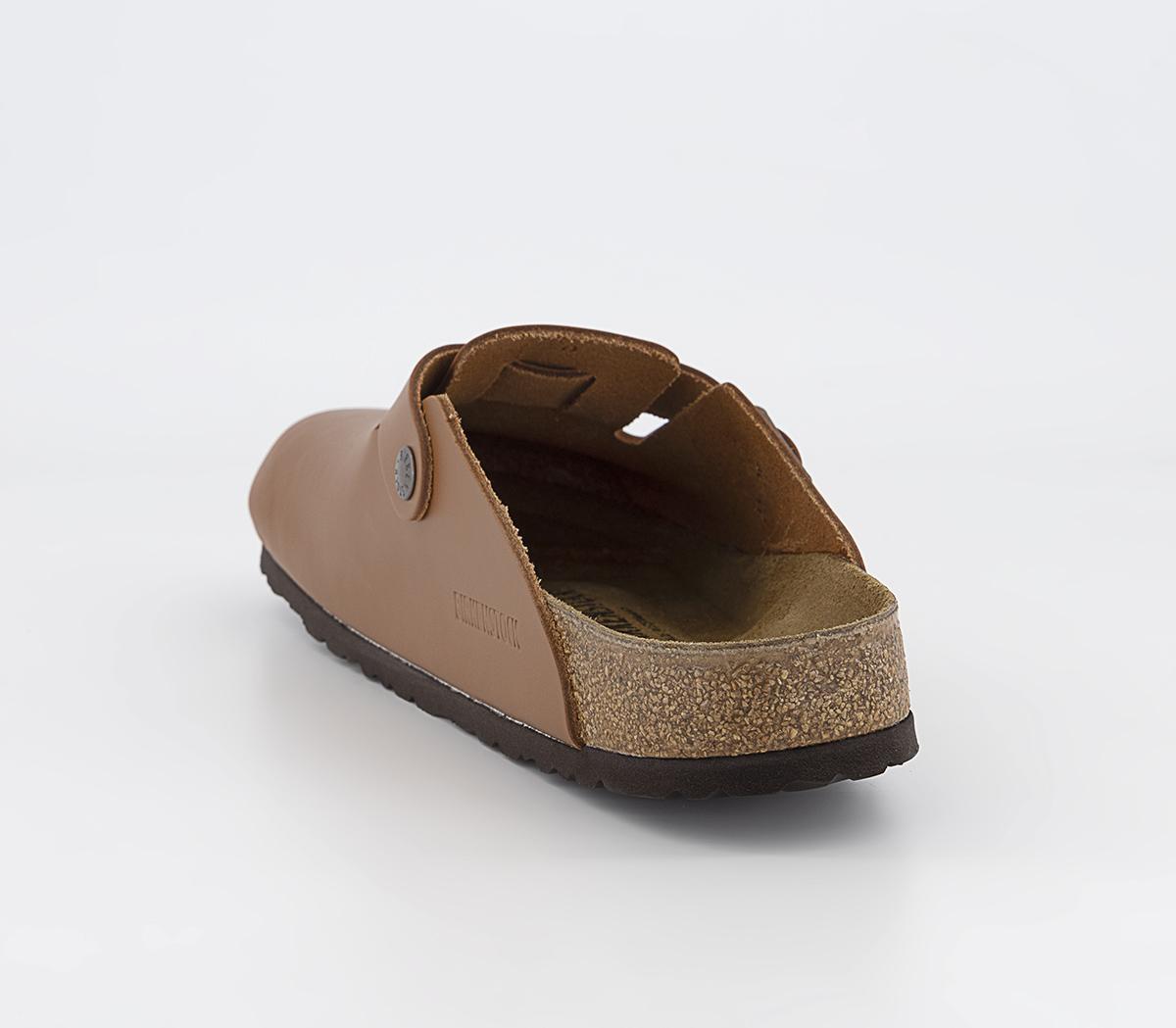 BIRKENSTOCK Boston Clogs Ginger Brown - Men's Casual Shoes