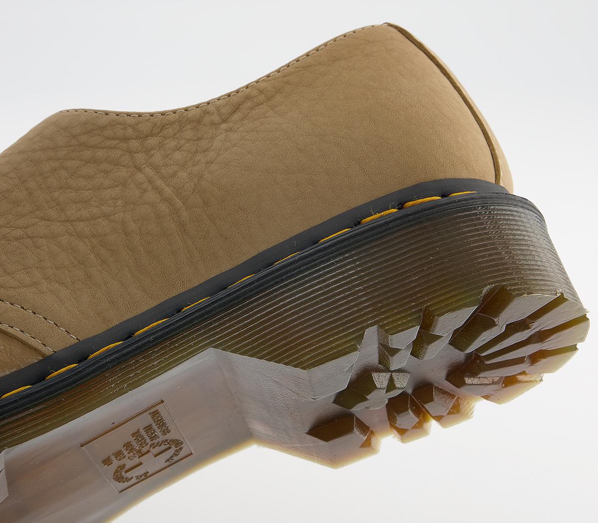 Dr. Martens 3 Eye Lace Shoes Sand Milled Nubuck - Men’s Smart Shoes