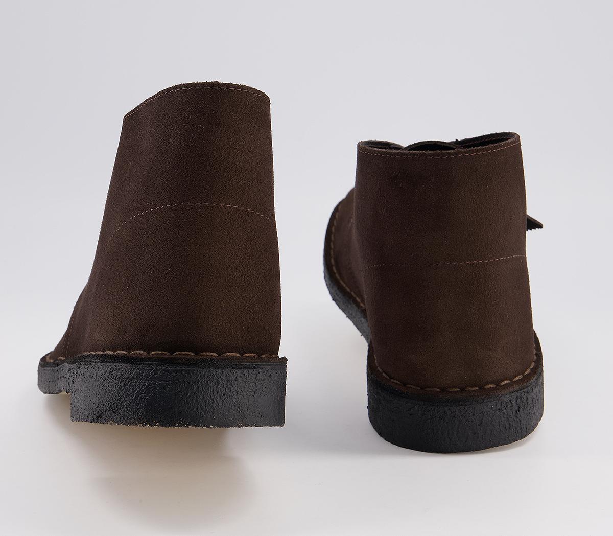 Clarks Originals Desert Boots Brown Suede - Men’s Boots