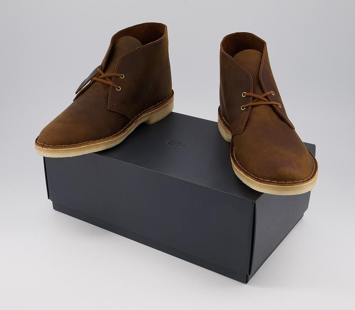 Clarks Originals Desert Boots Beeswax - Men’s Boots