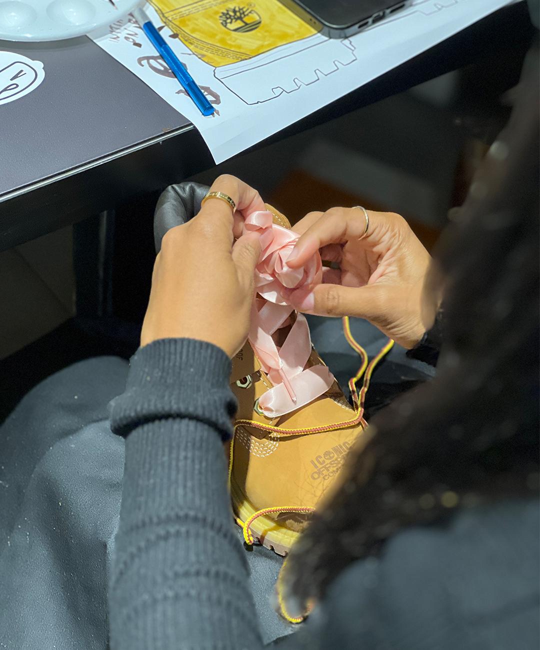 Timberland “Iconic” X Offspring Customisation Workshop