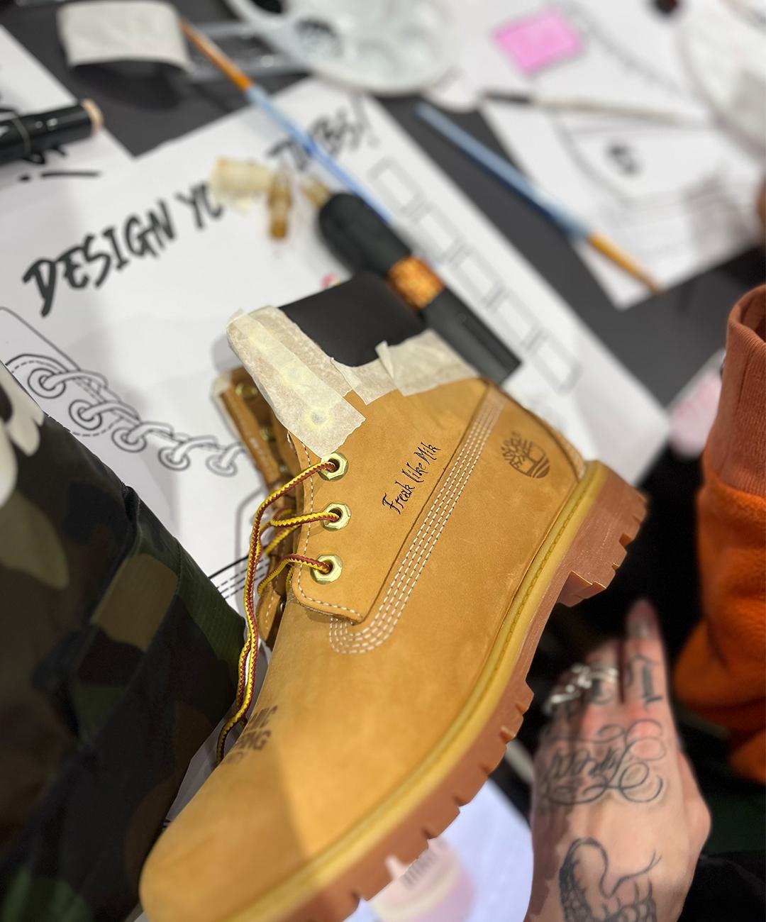 Timberland “Iconic” X Offspring Customisation Workshop