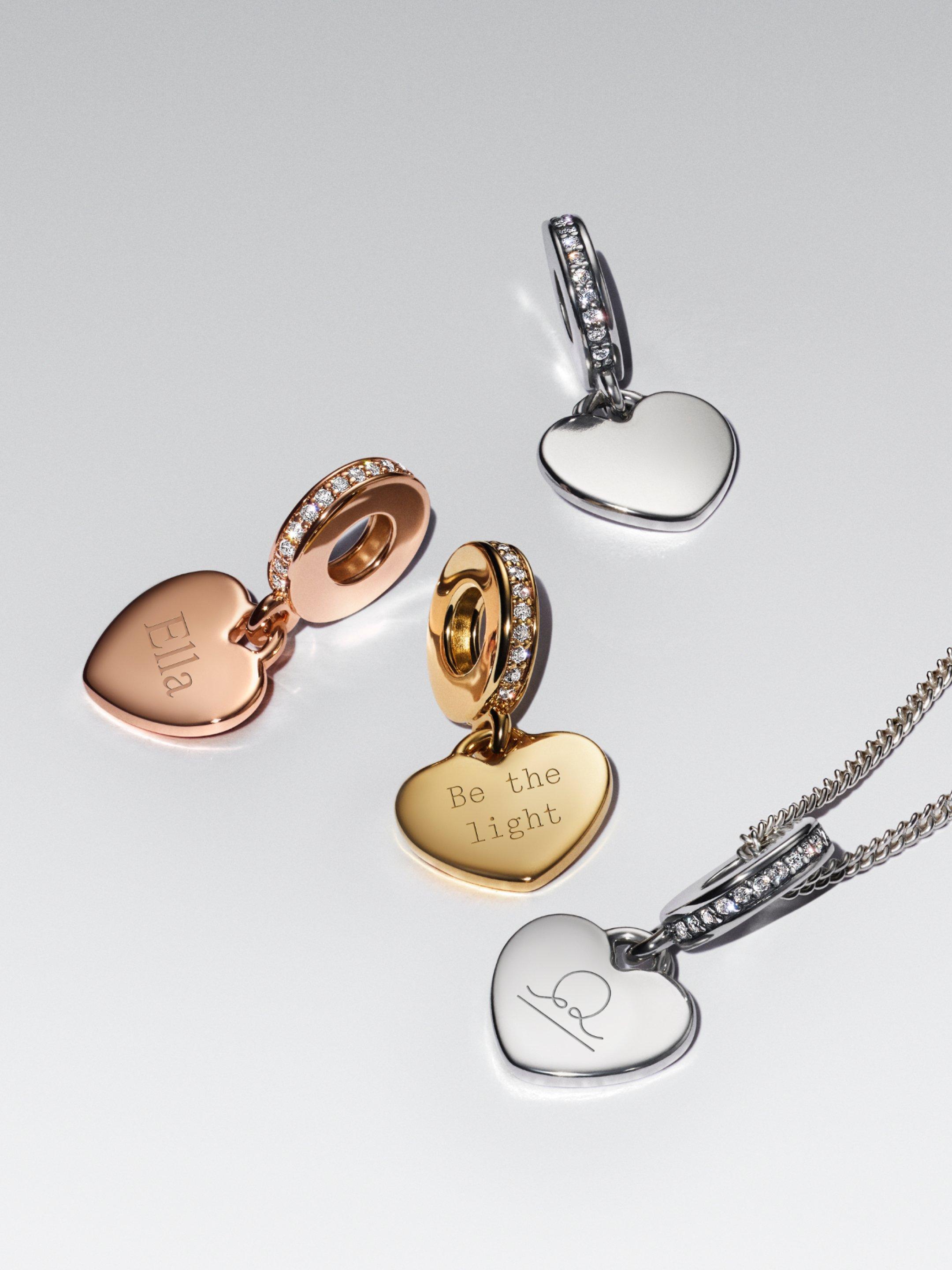 Gioielli da incidere | Incisioni personalizzate | Pandora IT