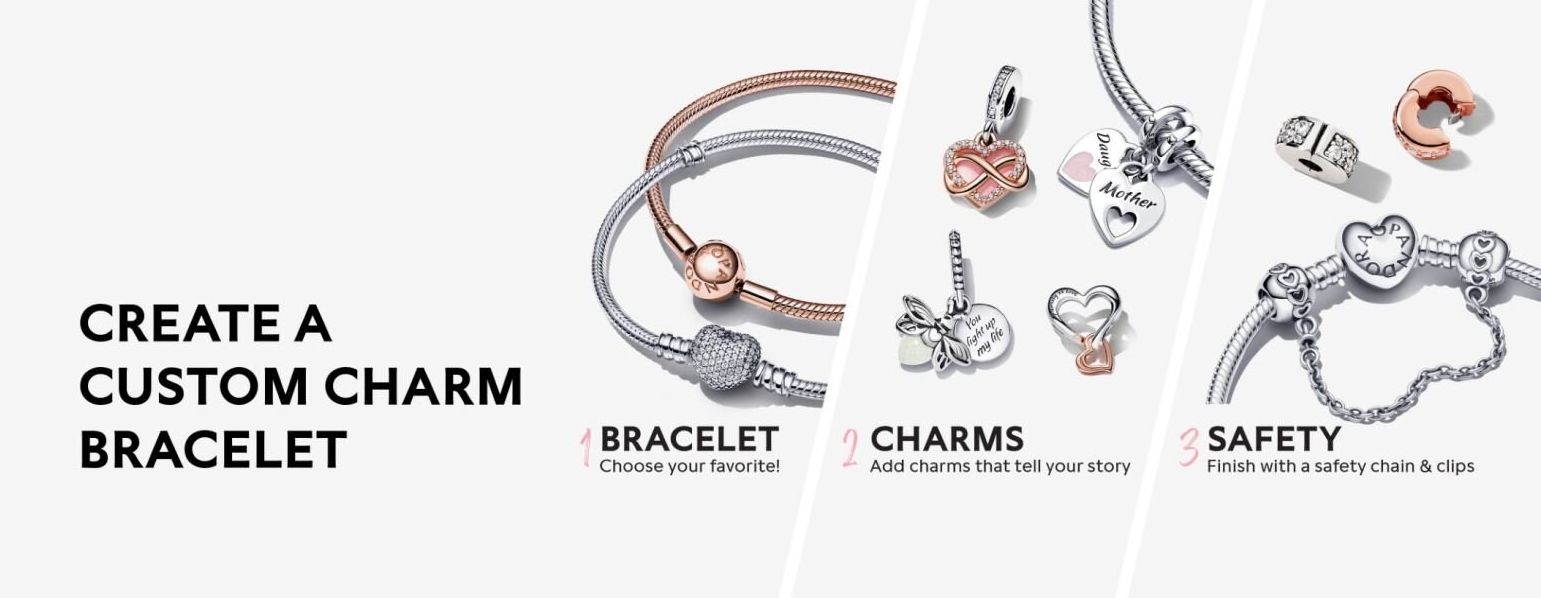Create Your Own Custom Charm Bracelet | Pandora US