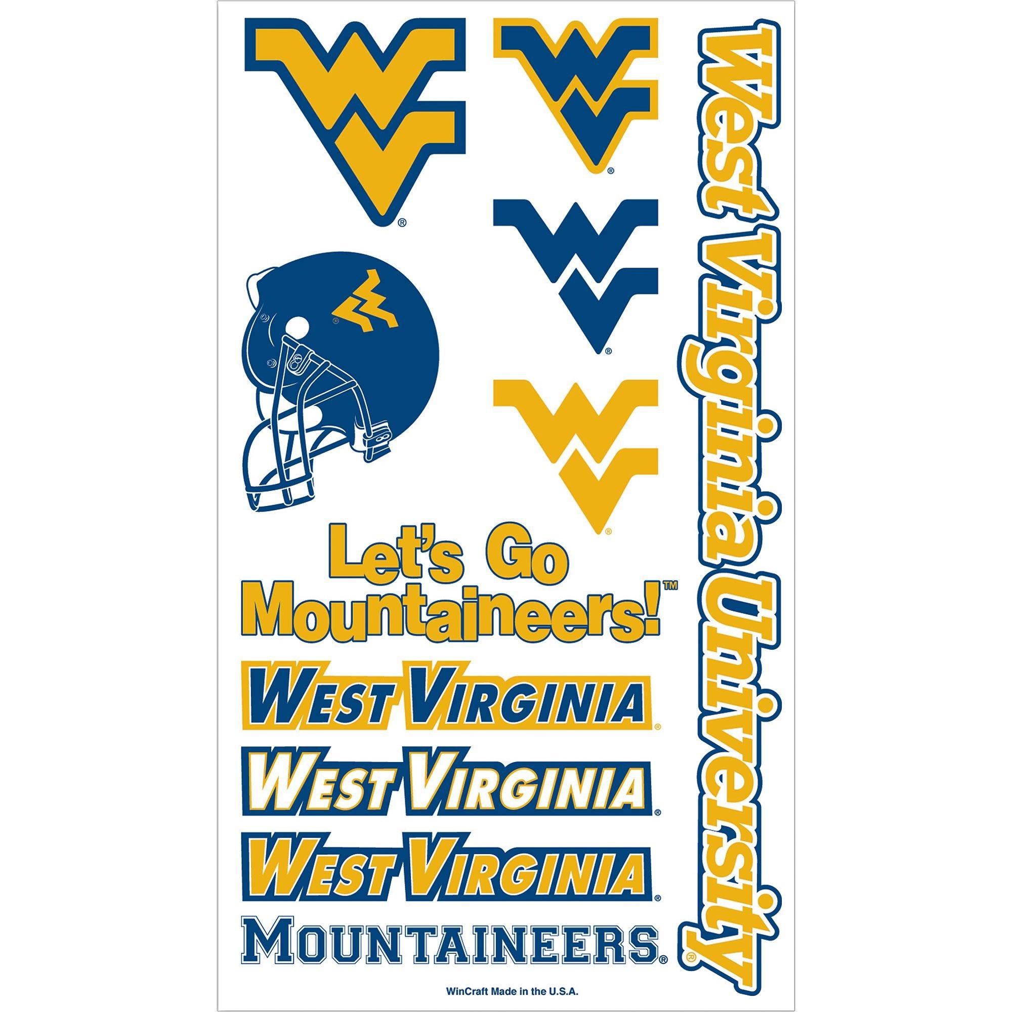 West Virginia Football Car Decals