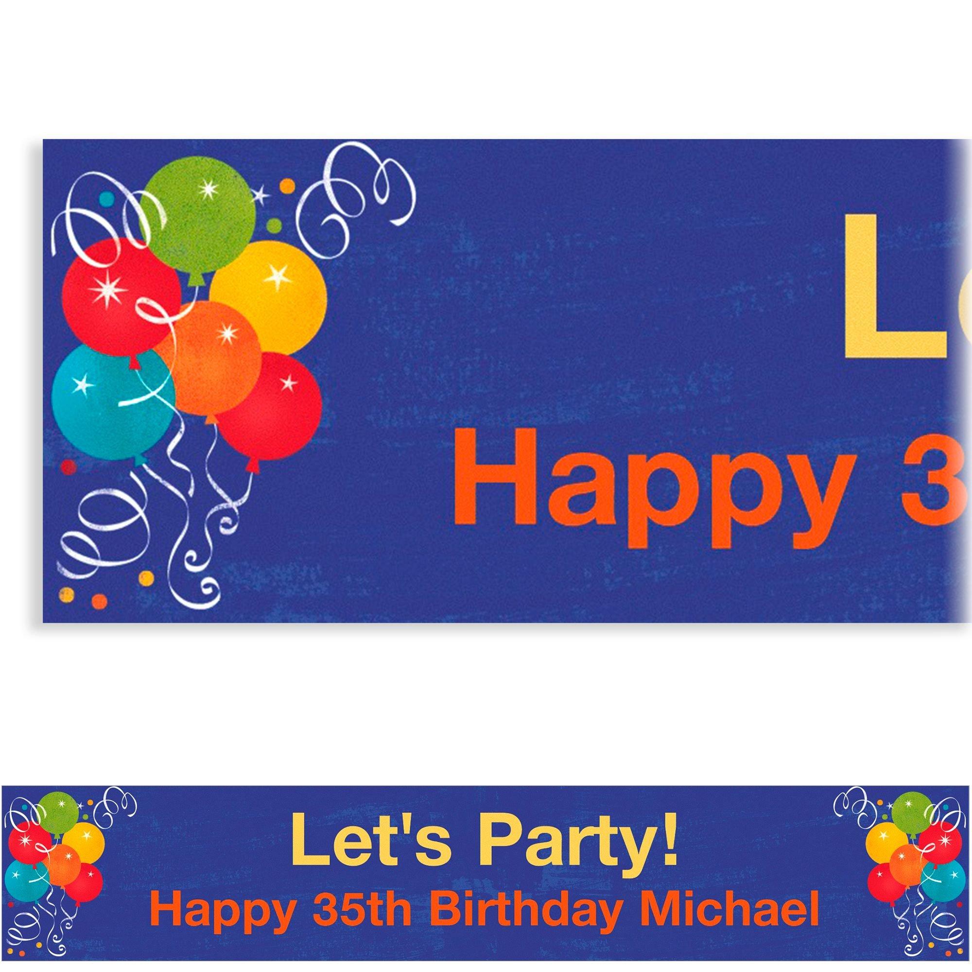PartyCity Custom Birthday Fever Banner 6ft at Hamilton Place in ...