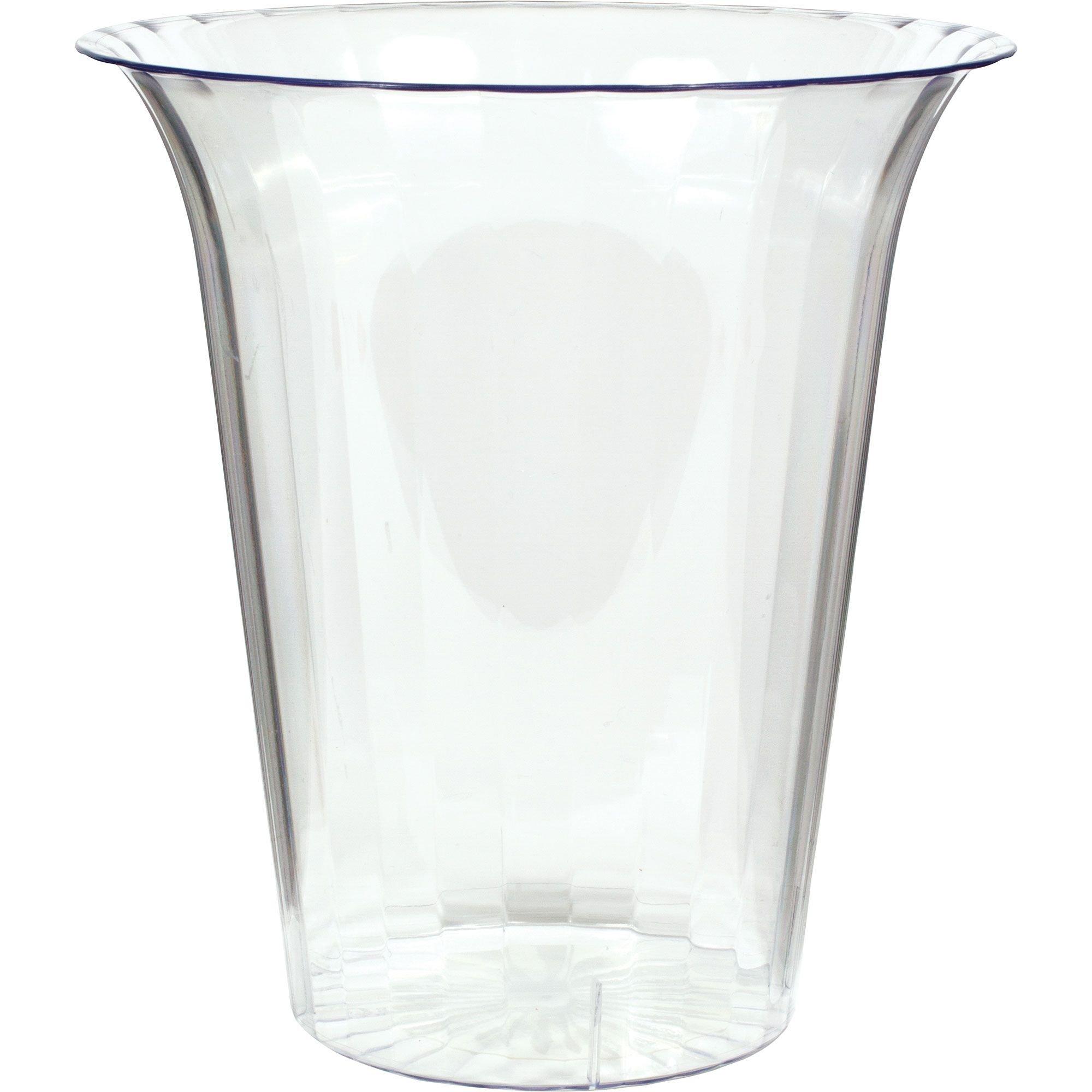 PartyCity Large Clear Plastic Scalloped Container | Hamilton Place