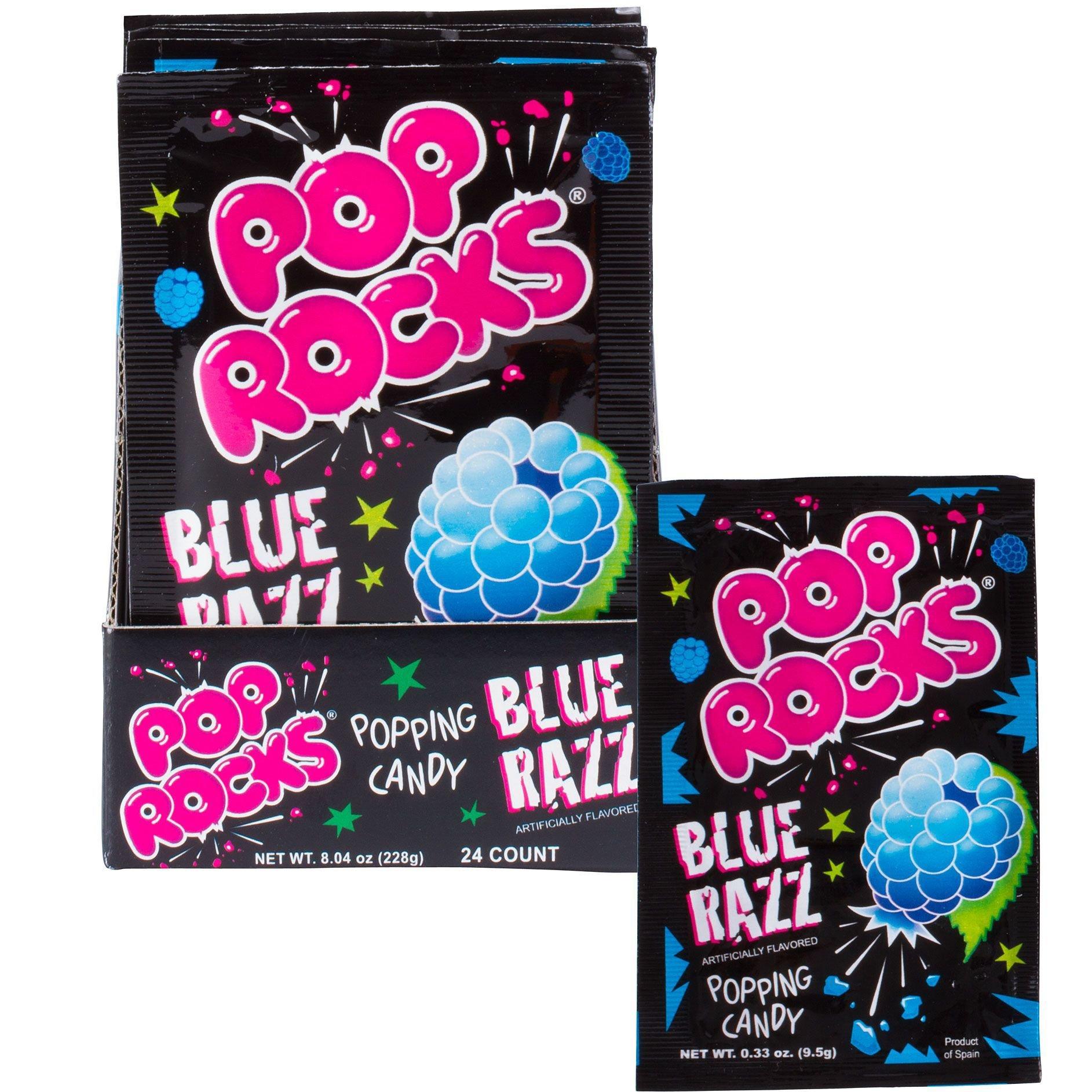 Blue Razz Pop Rocks 24ct | Party City