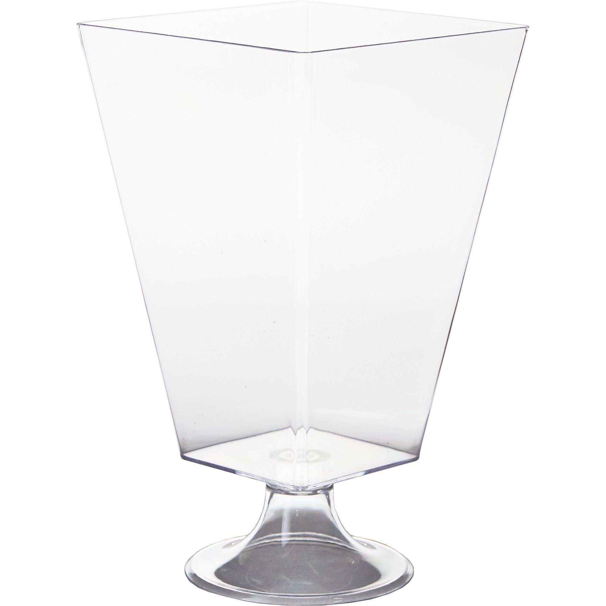 PartyCity Large Clear Plastic Scalloped Container | Hamilton Place