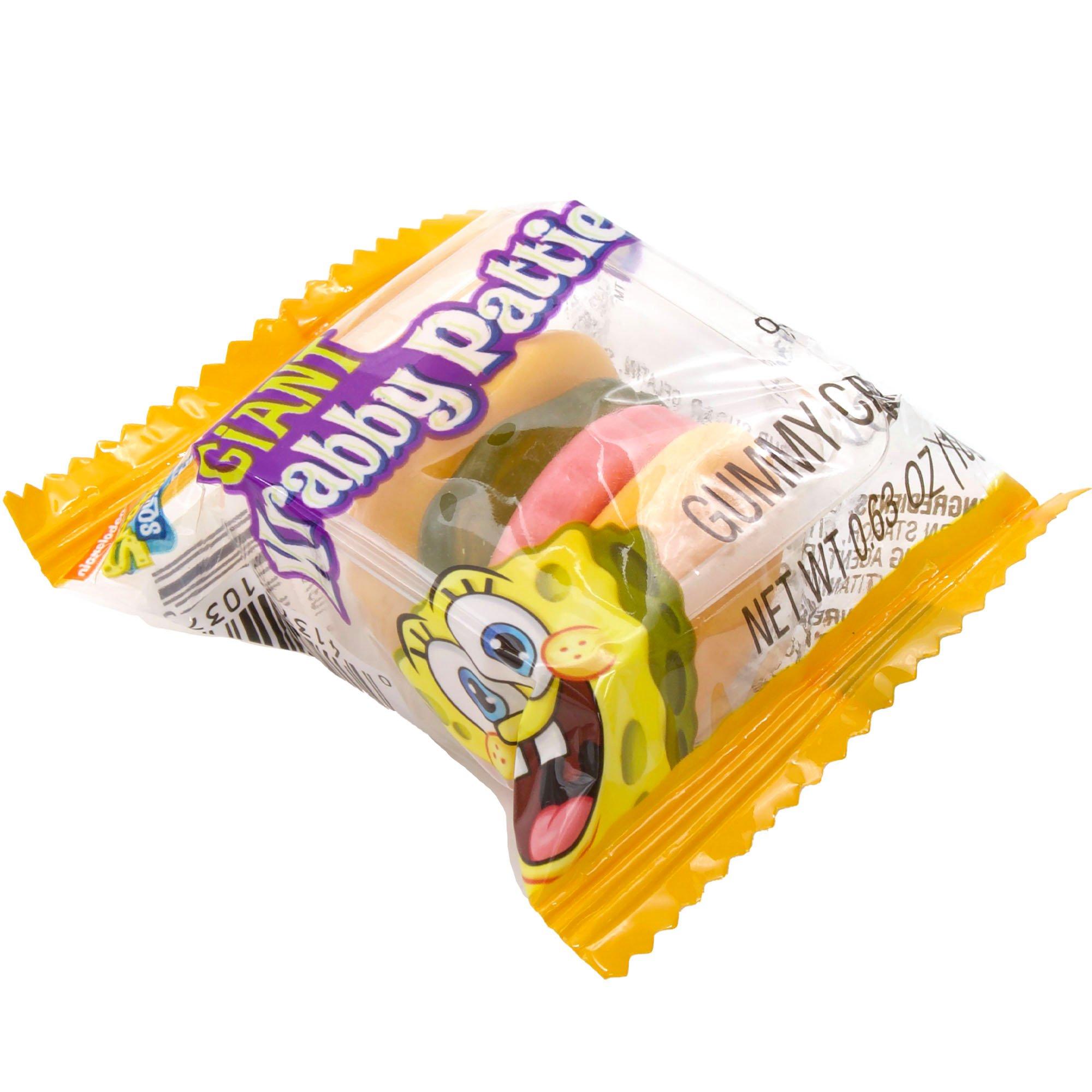 Giant Krabby Patty Gummy Candy 063oz Spongebob Squarepants Party City