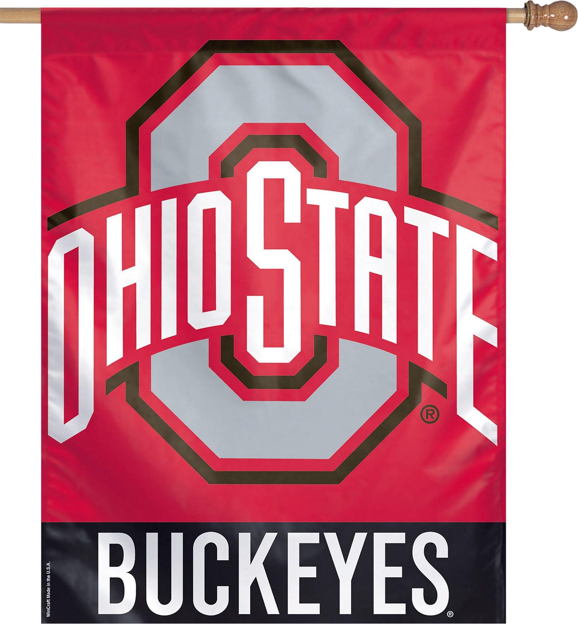 Ohio State Buckeyes Flag