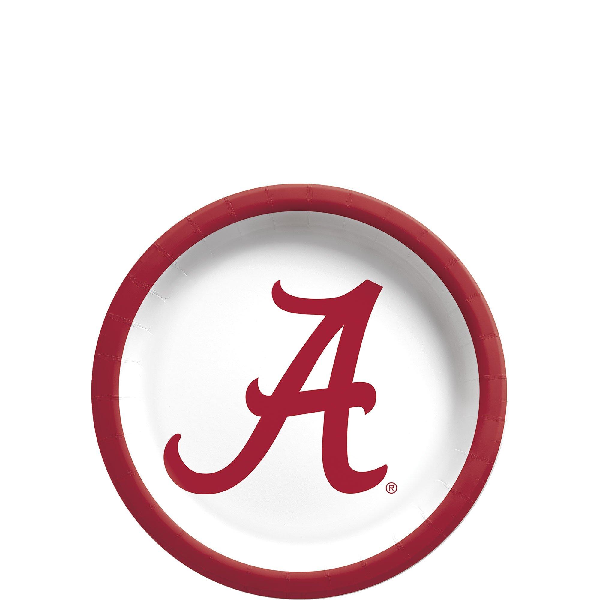 Alabama Crimson Tide Dessert Plates 12ct | Party City