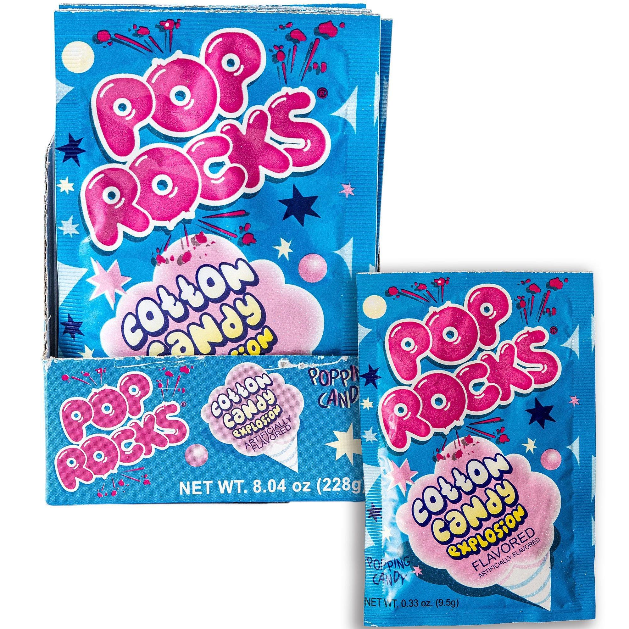 Cotton Candy Pop Rocks 24pc | Party City