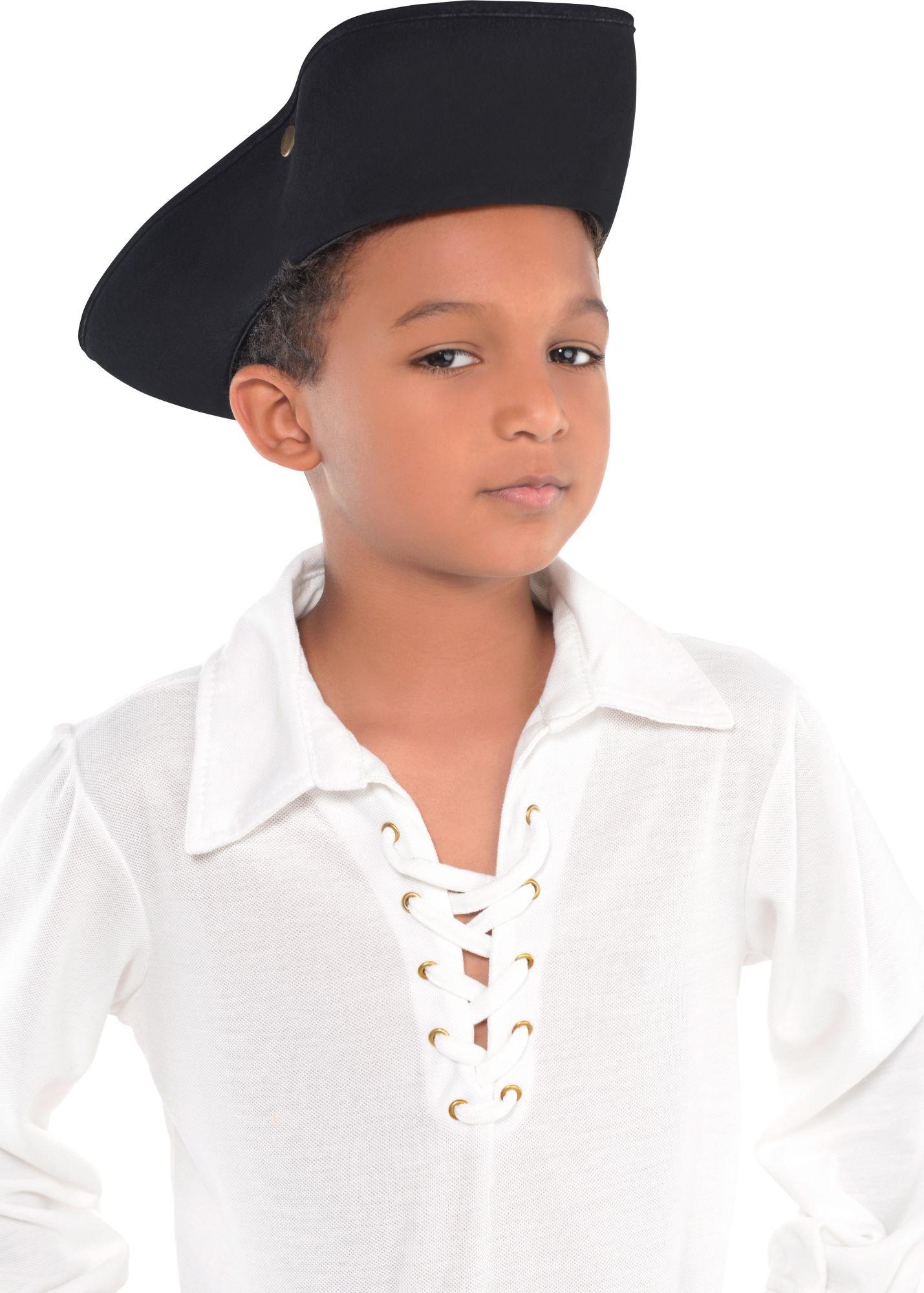 PartyCity Kids' Black Pirate Hat | Hamilton Place
