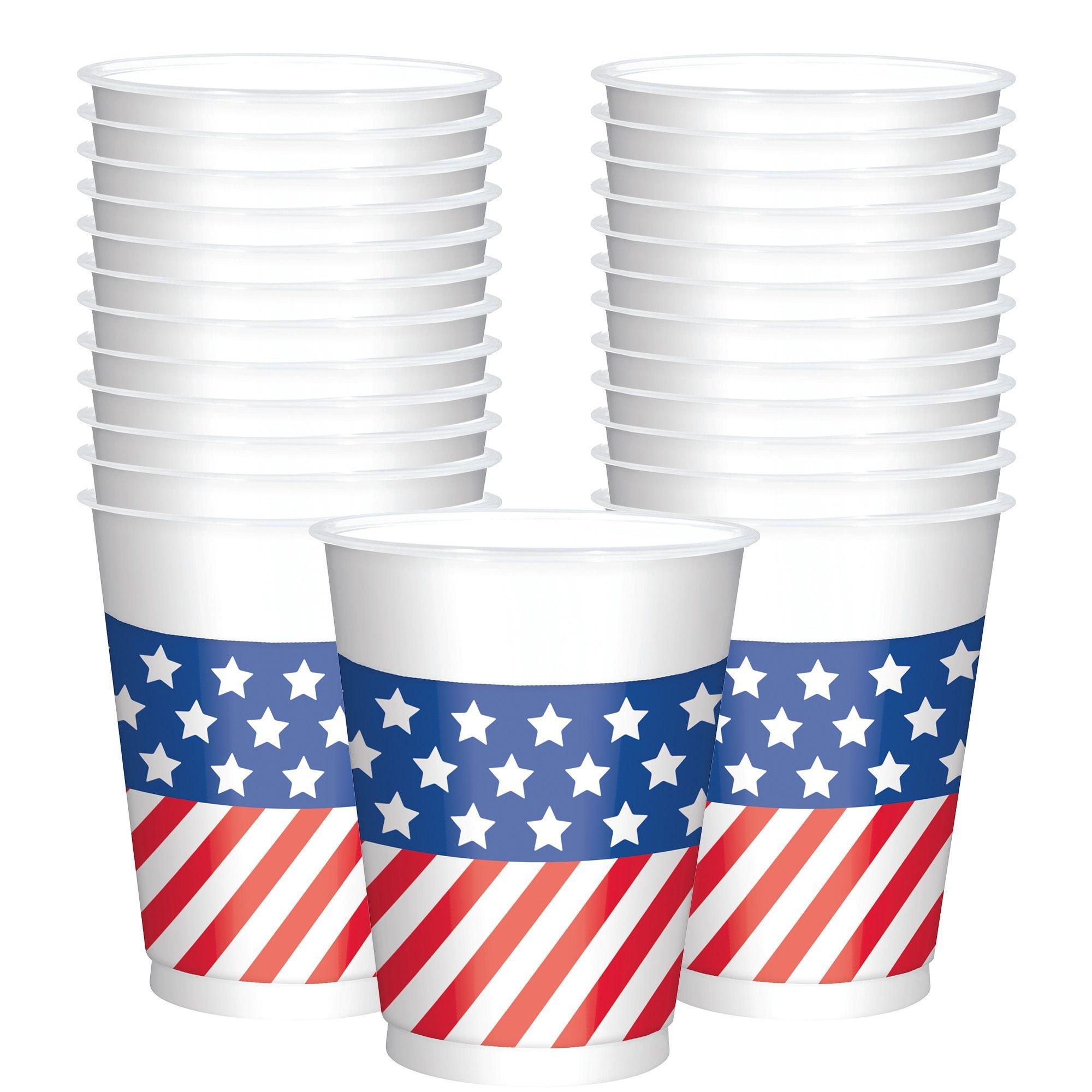 4th Of July Cups
