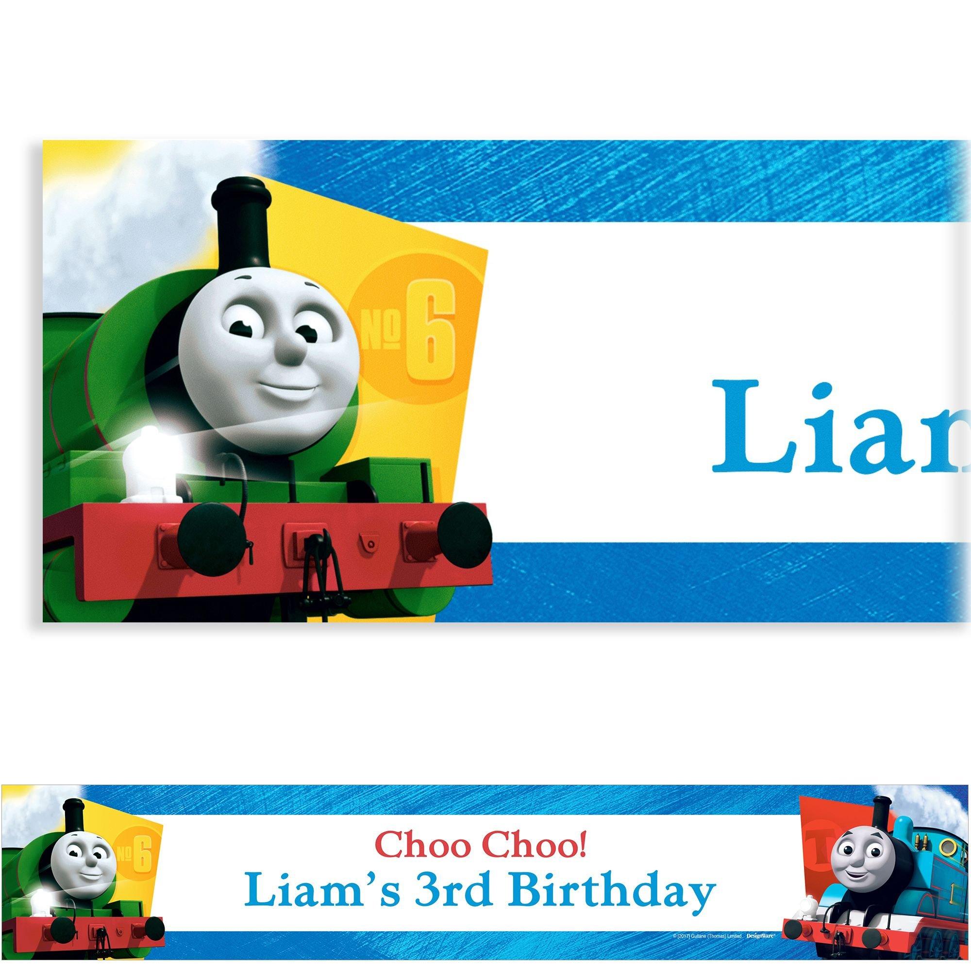 PartyCity Custom Thomas the Tank Engine Banner | Hamilton Place