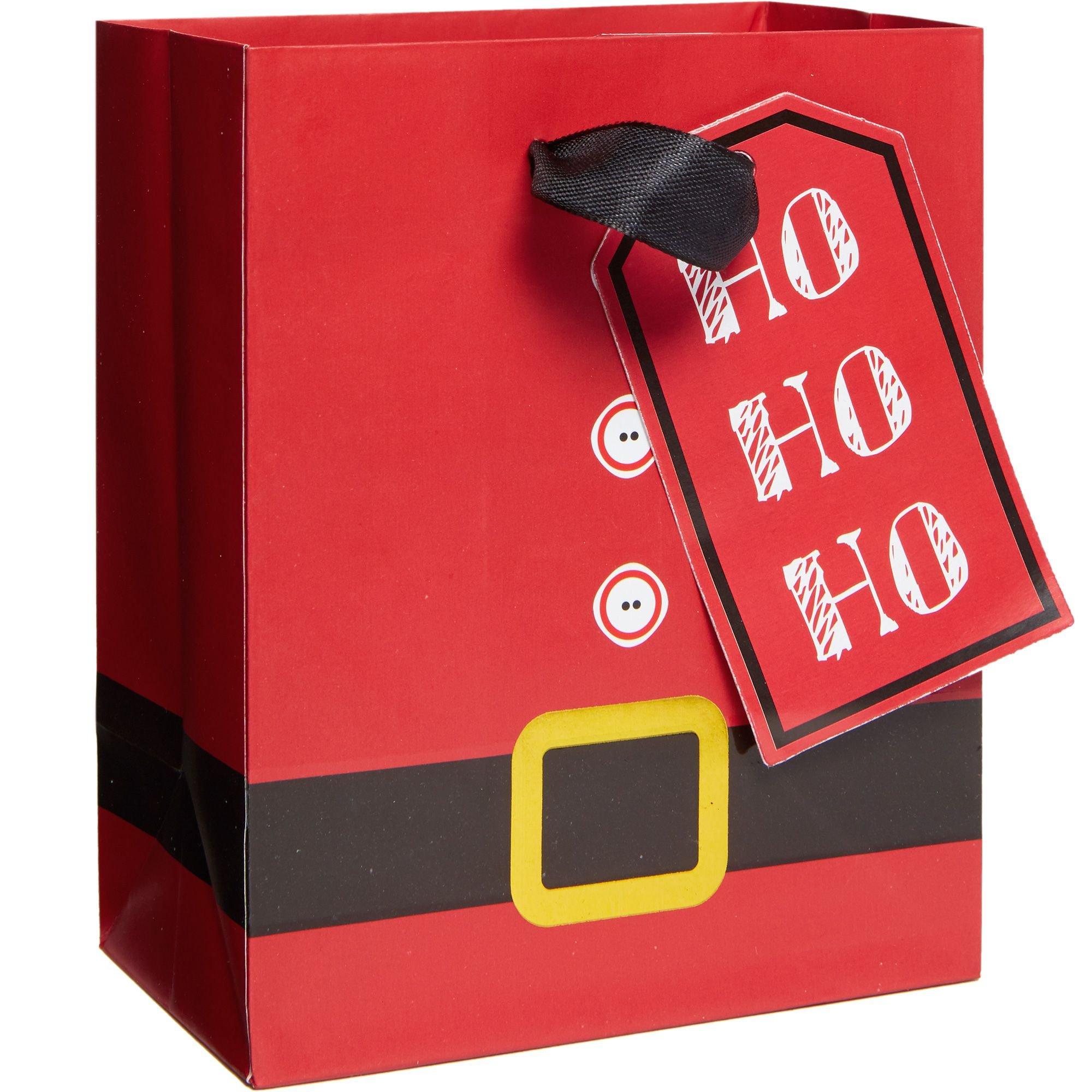Mini Santa Suit Christmas T Bag 4 12in X 5 12in Party City