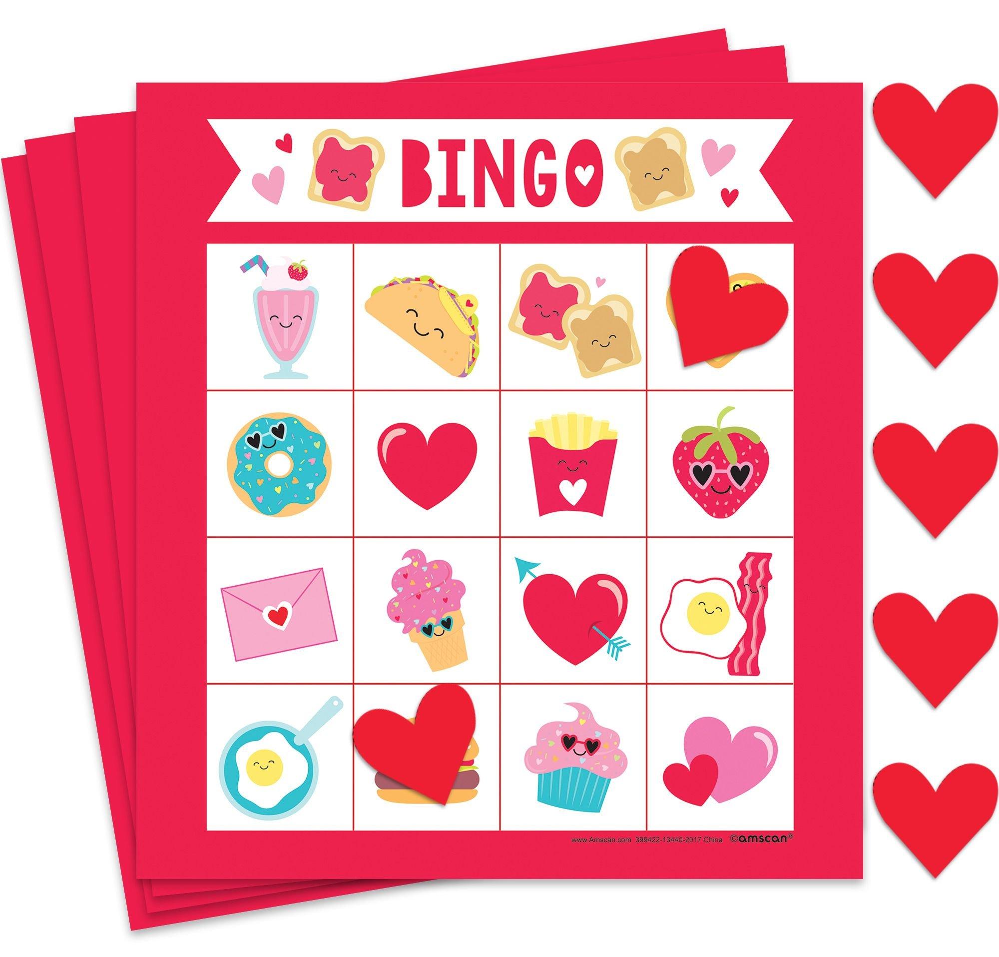 Valentine Bingo Game Download for Holiday Party Ideas Valentine's Day ...