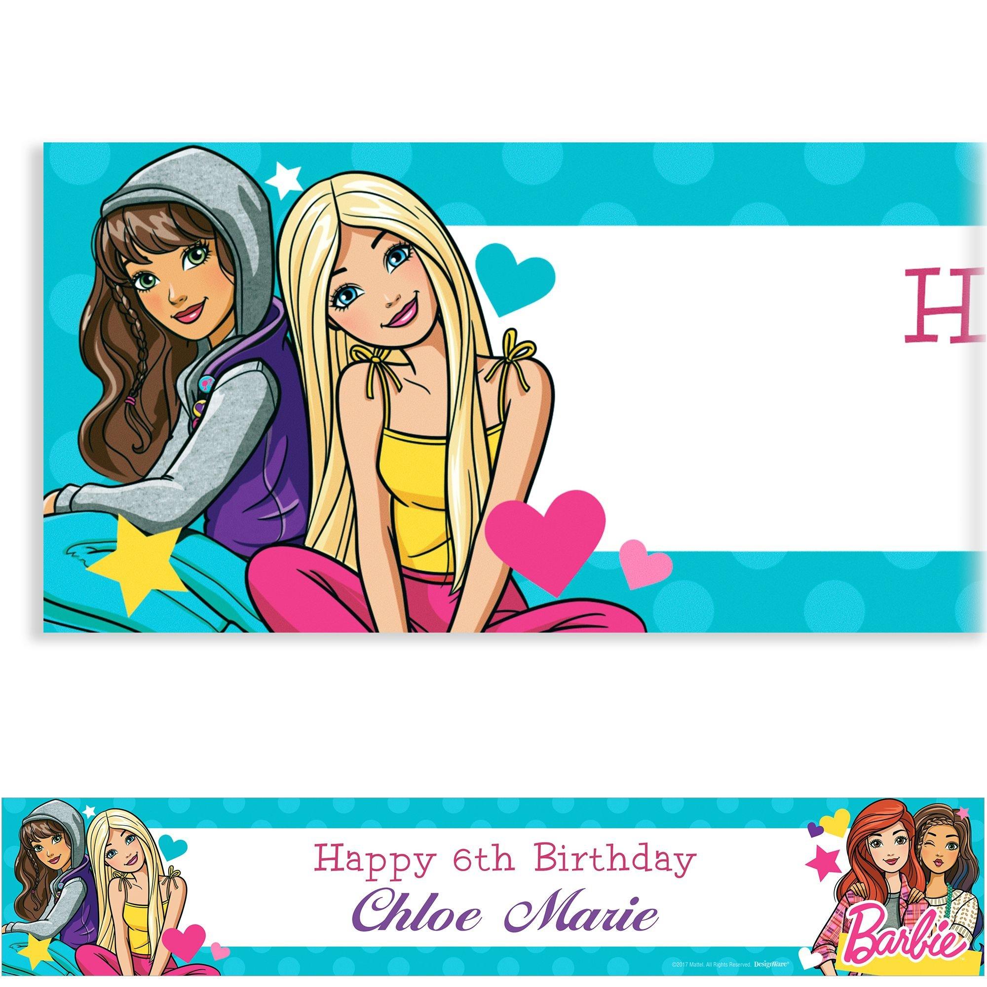 PartyCity Custom Barbie Banner | Hamilton Place