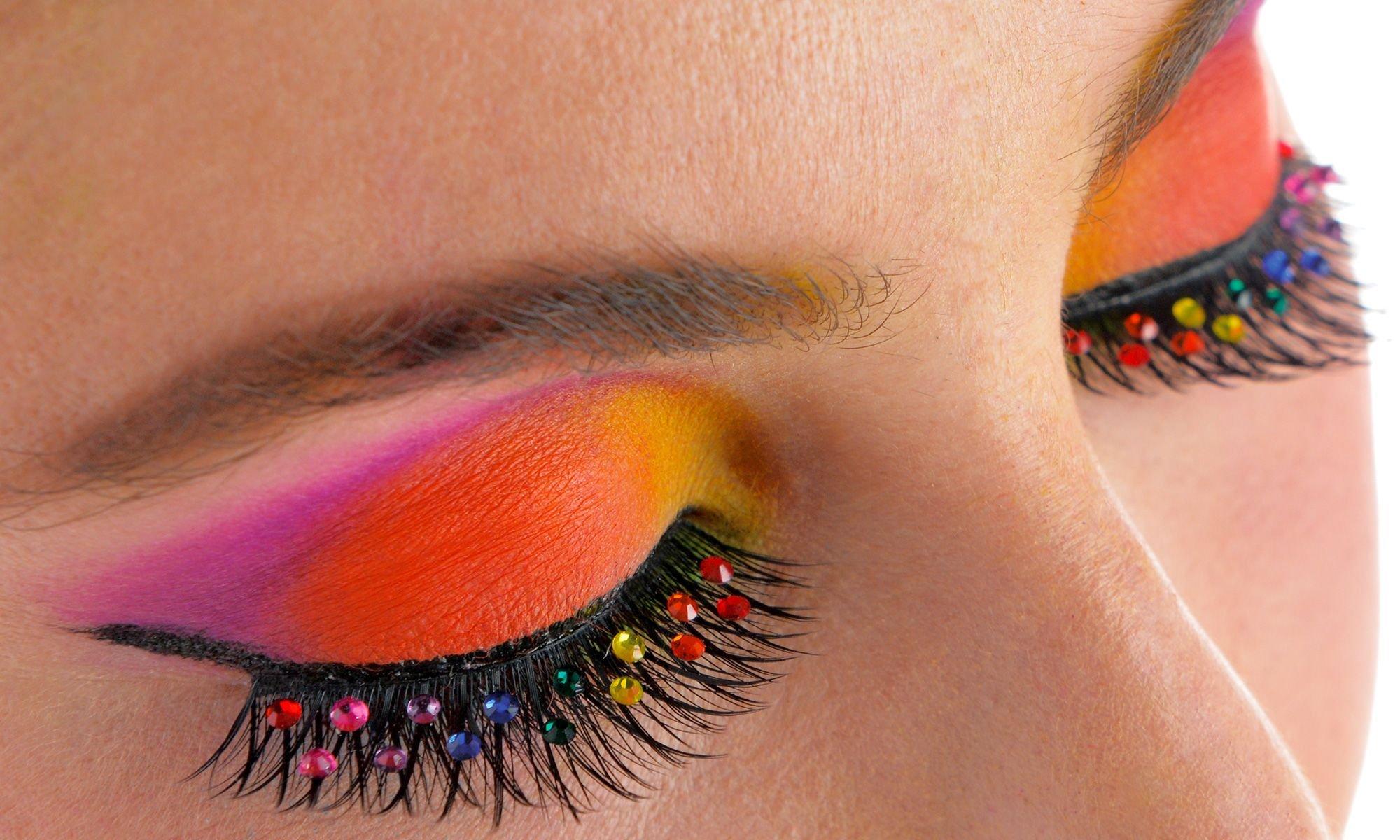 Volkswagen Beetle Bug Eyelashes Eye Shadow