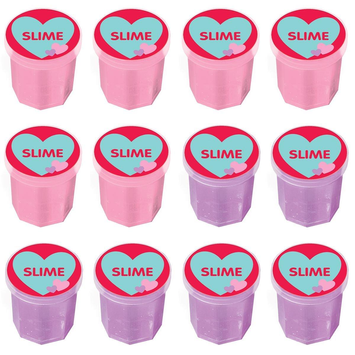 PartyCity Valentine's Day Slime 12ct | Hamilton Place