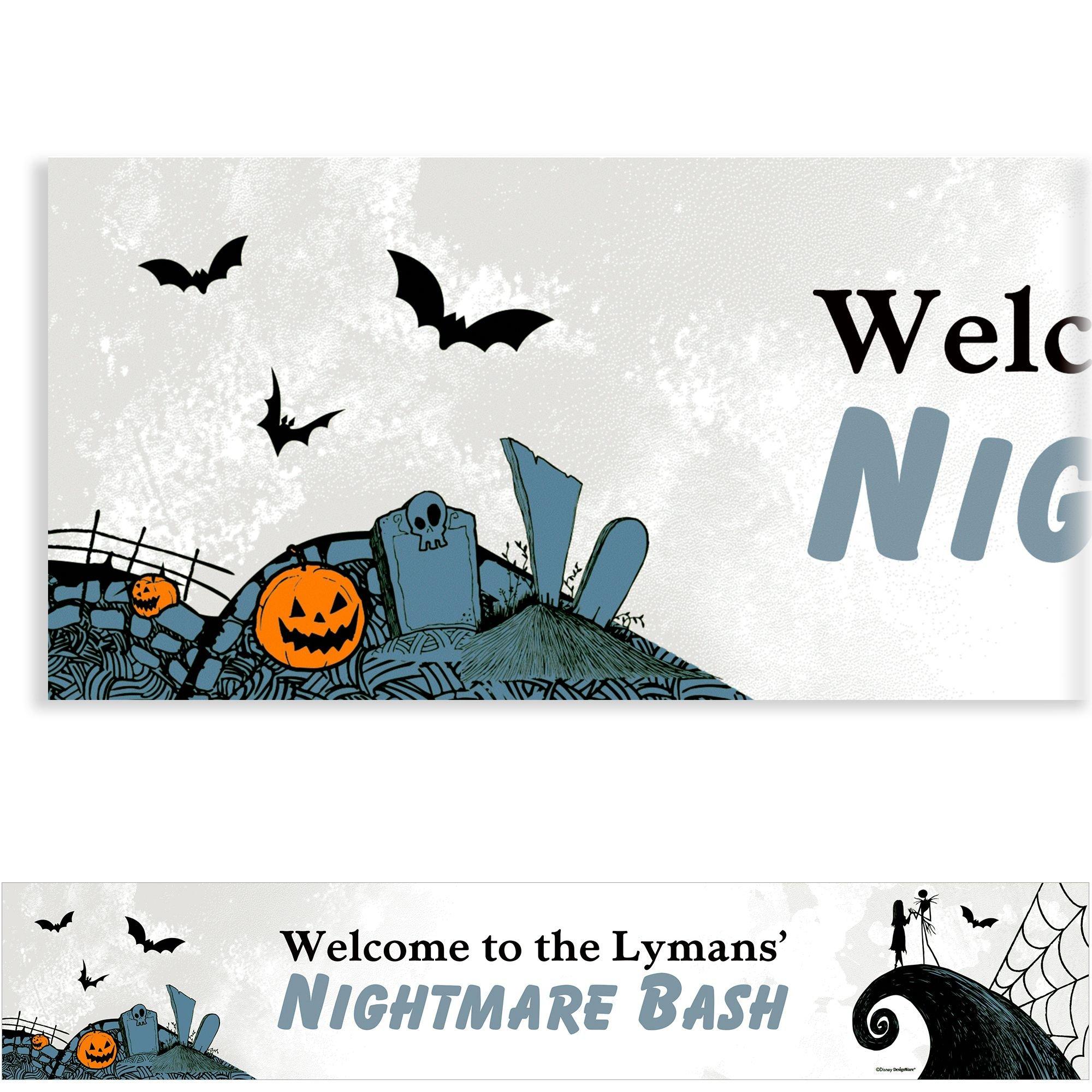 PartyCity Custom Nightmare Before Christmas Banner at Hamilton Place in ...