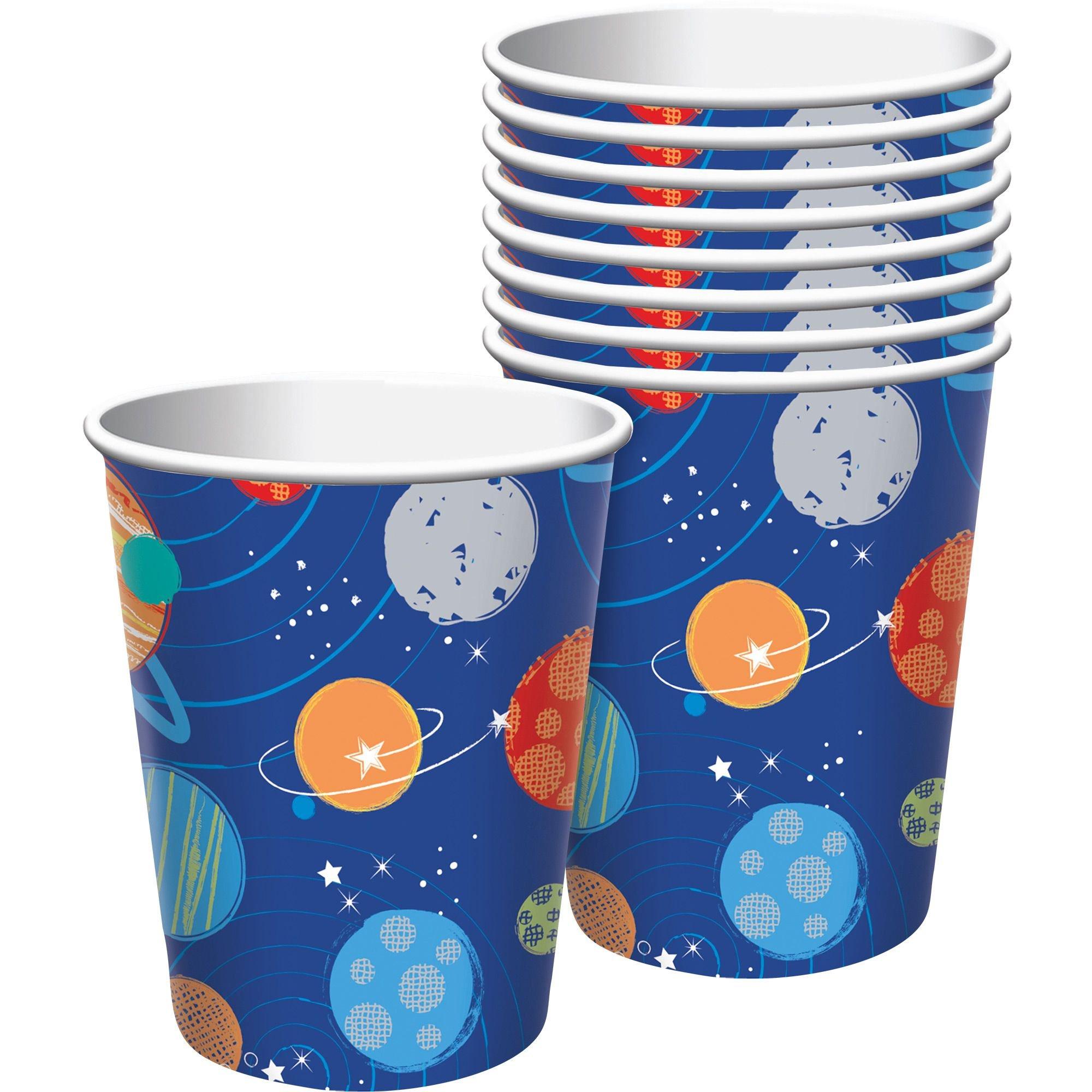 PartyCity Blast Off Cups 8ct | Hamilton Place
