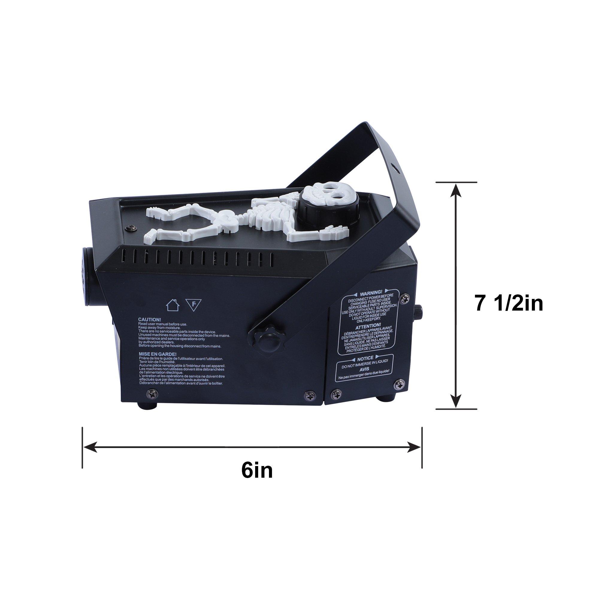 PartyCity 400W Skeleton Coffin Fog Machine | Hamilton Place