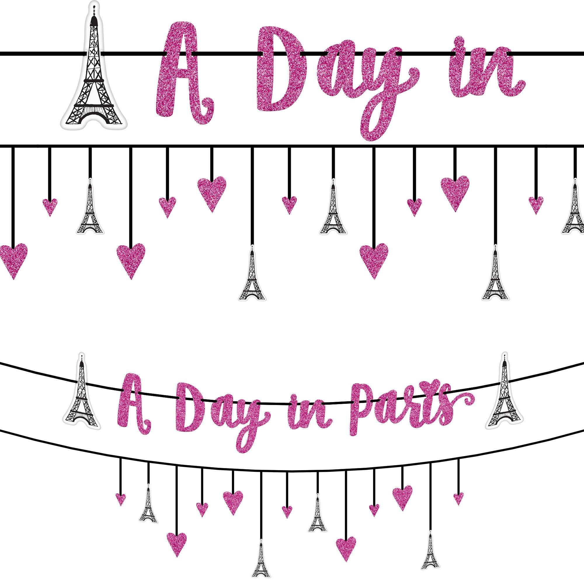 PartyCity A Day in Paris Banner Kit 2ct at Hamilton Place in ...