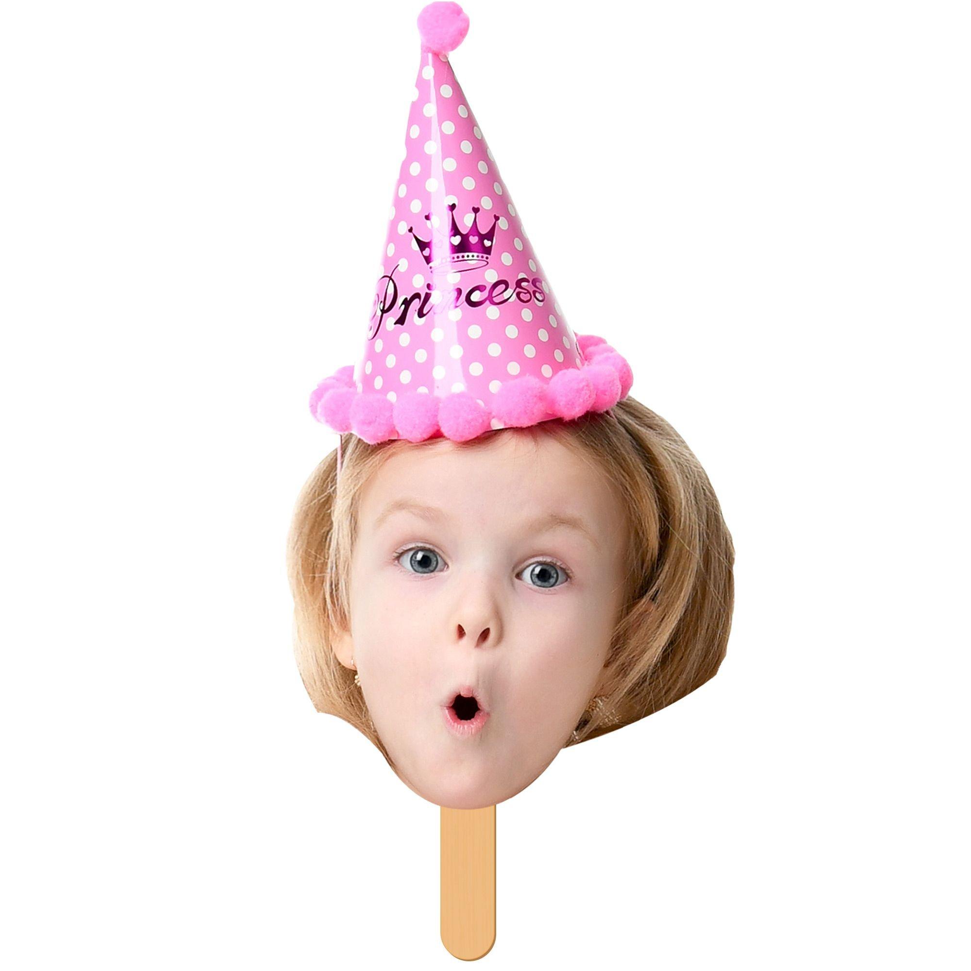 PartyCity Custom Girls Birthday Fan Faces, 6ct at Hamilton Place in ...