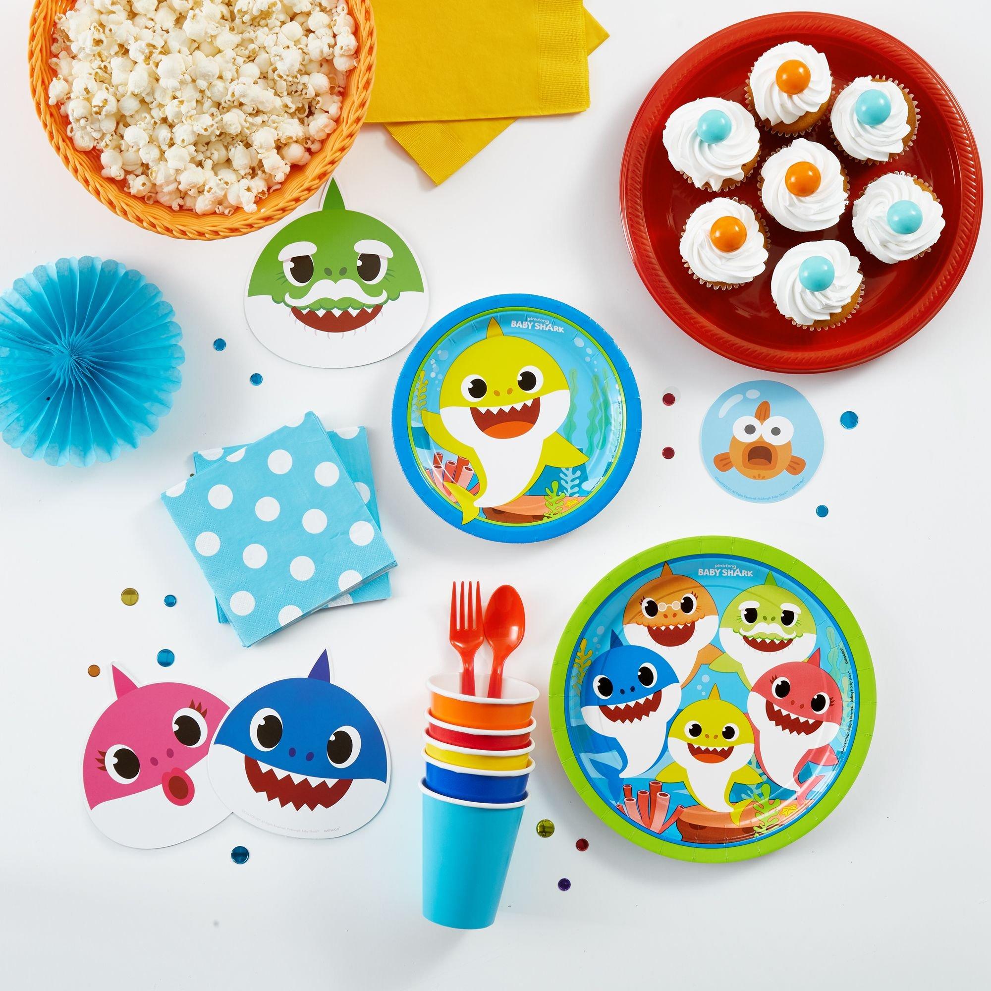 PartyCity Baby Shark Cardstock Cutouts 12ct | Hamilton Place