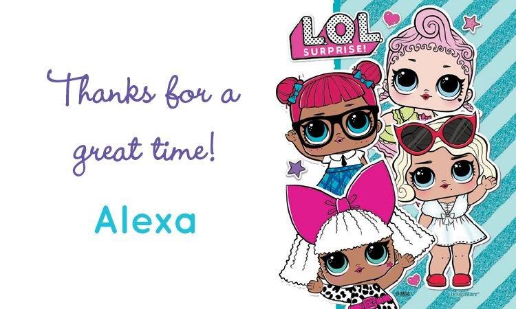 Free Lol Surprise Birthday Invitation Templates Free Printable