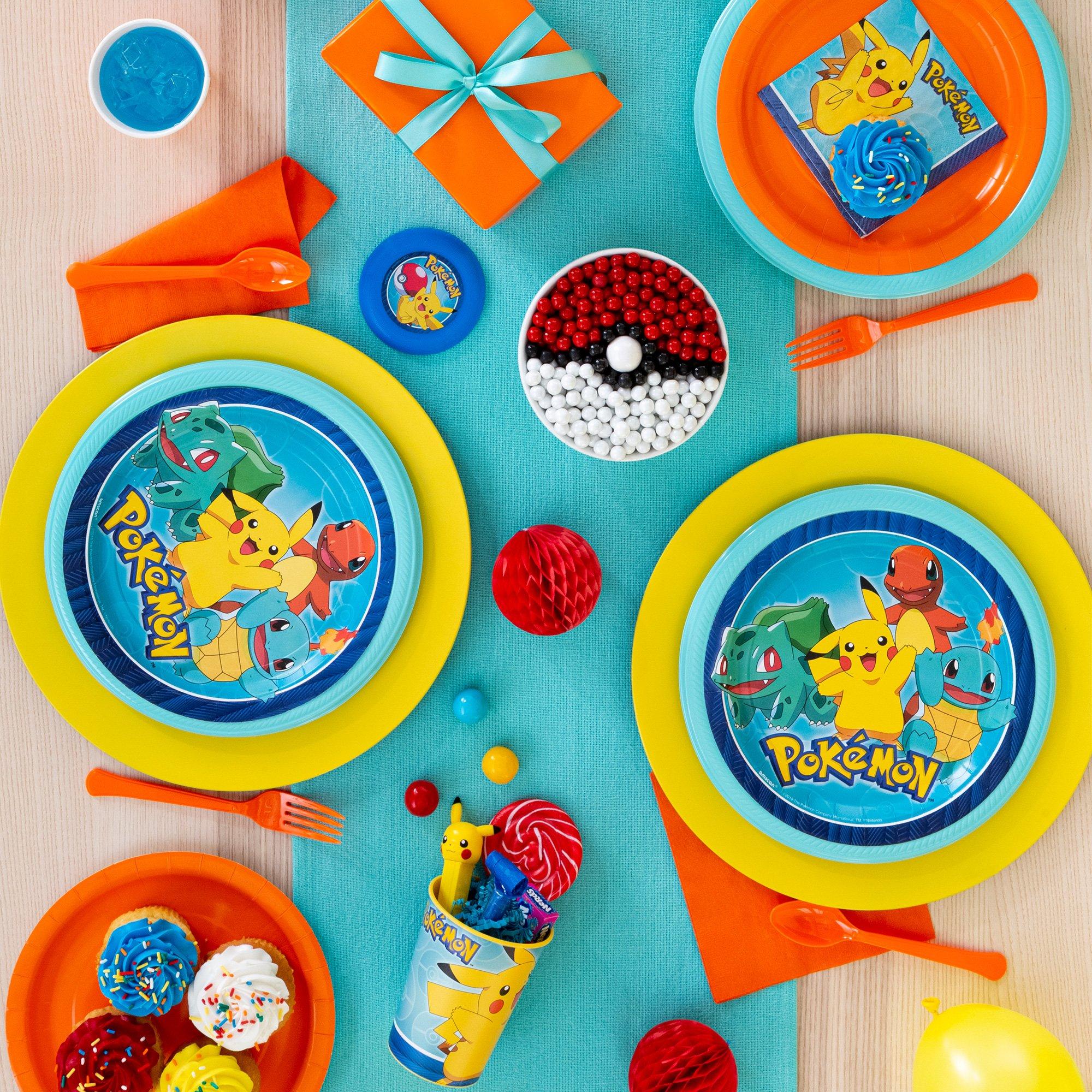 PartyCity Classic Pokémon Lunch Plates, 8ct | Hamilton Place