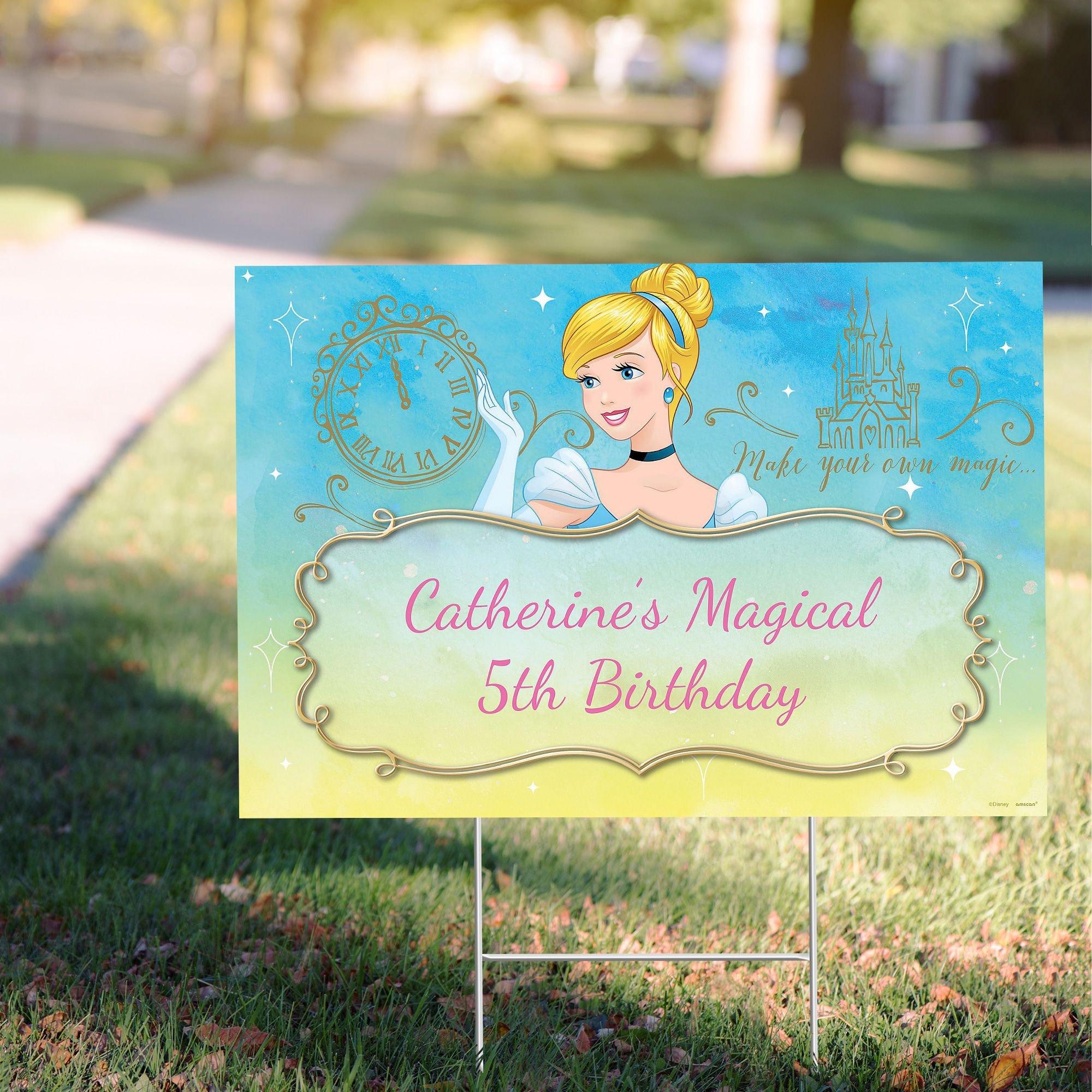 PartyCity Custom Cinderella Yard Sign | Hamilton Place