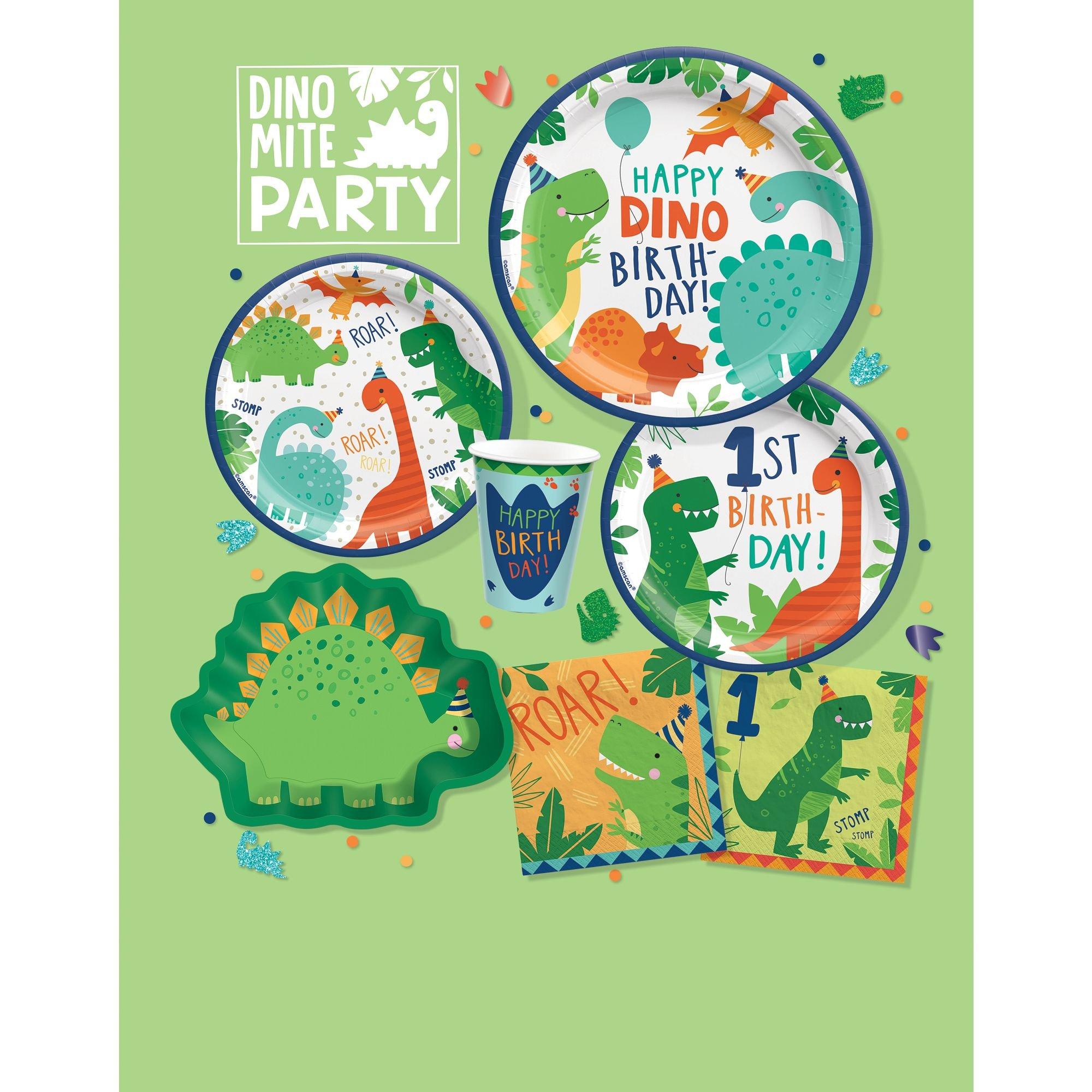 PartyCity Dino-Mite Lunch Plates 8ct | Hamilton Place