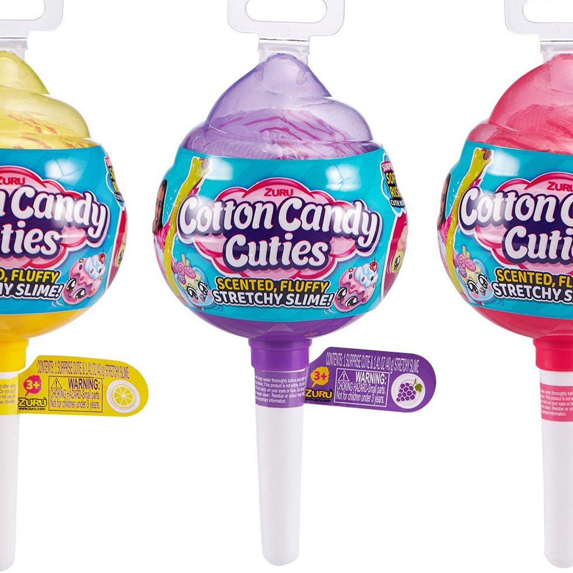 PartyCity Cotton Candy Cuties with Scented Fluffy Stretchy Slime ...