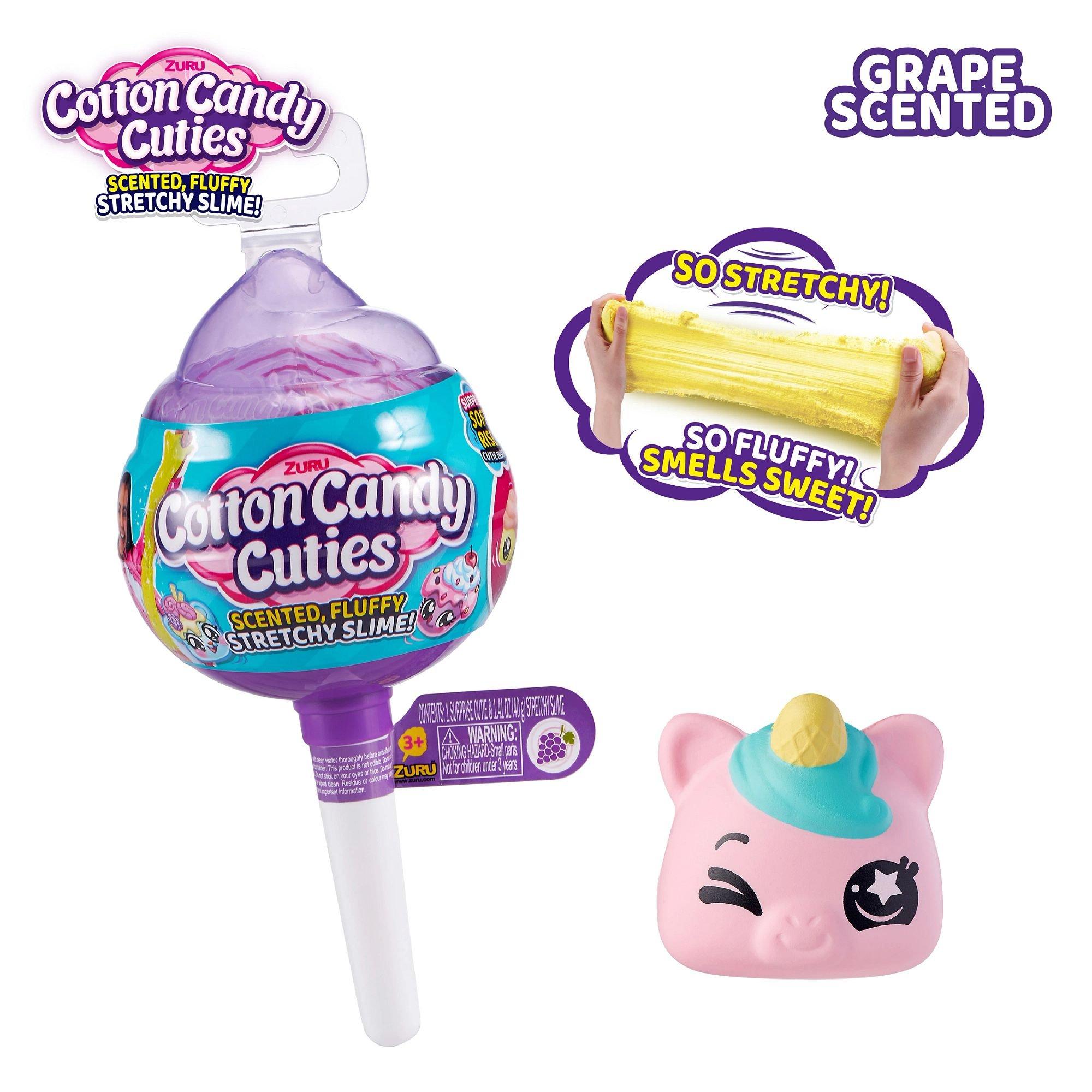 PartyCity Cotton Candy Cuties with Scented Fluffy Stretchy Slime ...